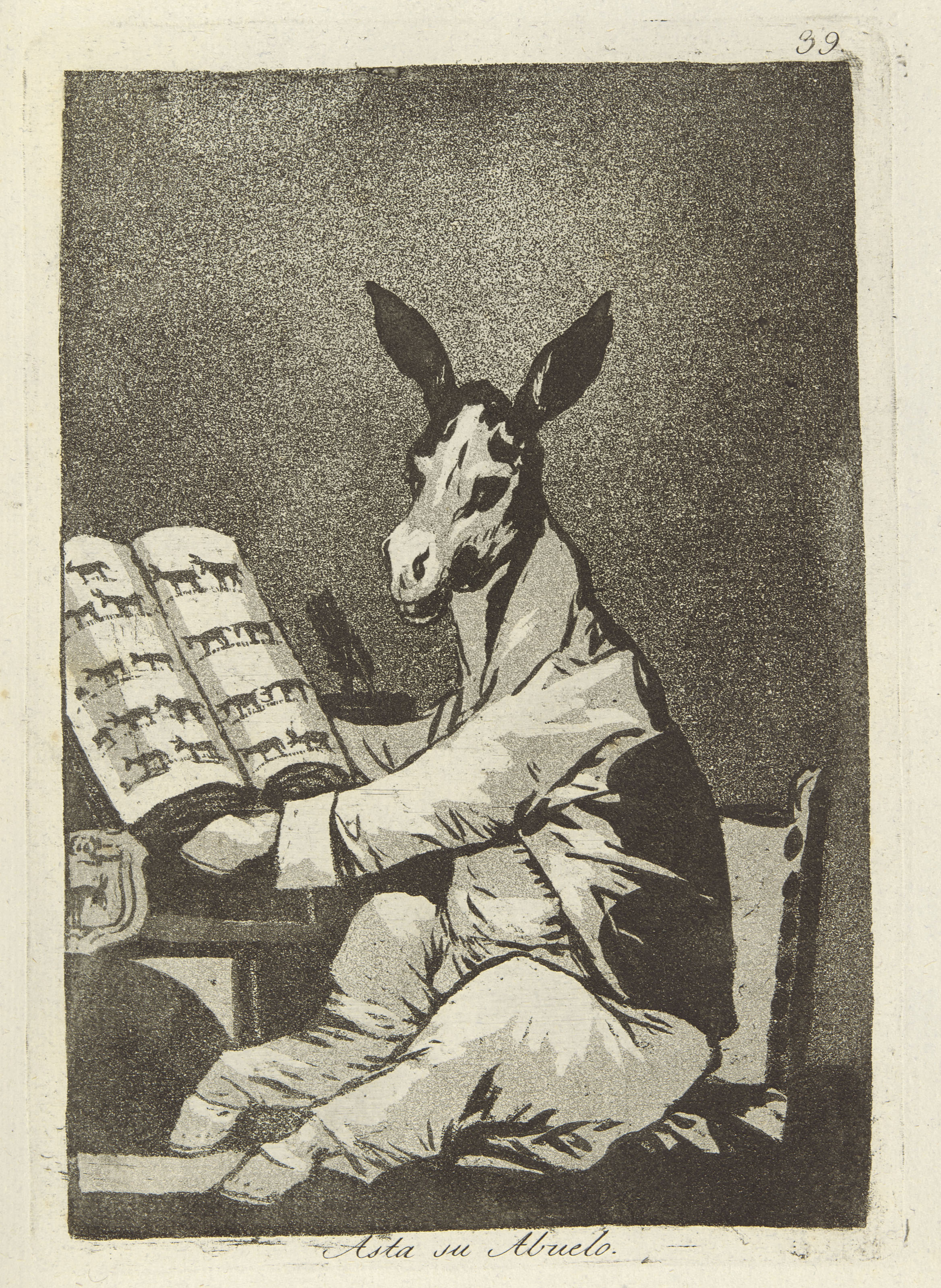 GOYA Y LUCIENTES, Francisco (1746-1828). [Los Caprichos. Madrid, 1799 ...