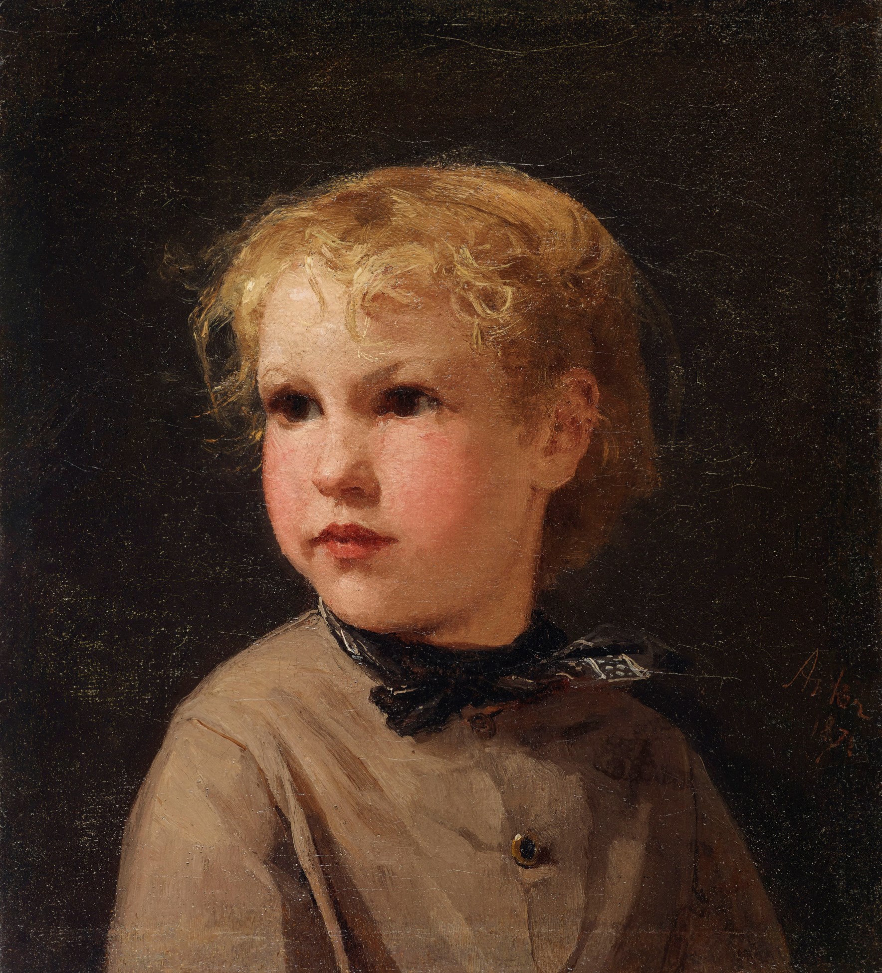 ALBERT ANKER (1831-1910), Bildnis eines Mädchens, 1872 | Christie's