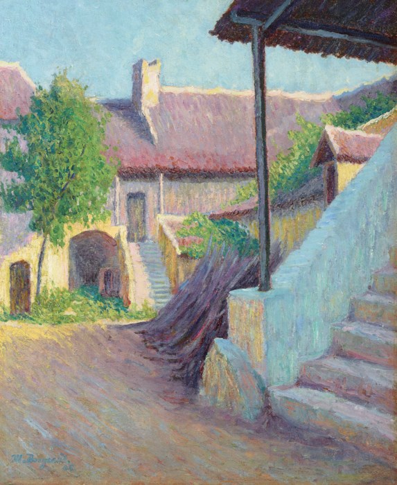 MARIUS BORGEAUD (1861-1924), Entrée de ferme, 1905 | Christie's