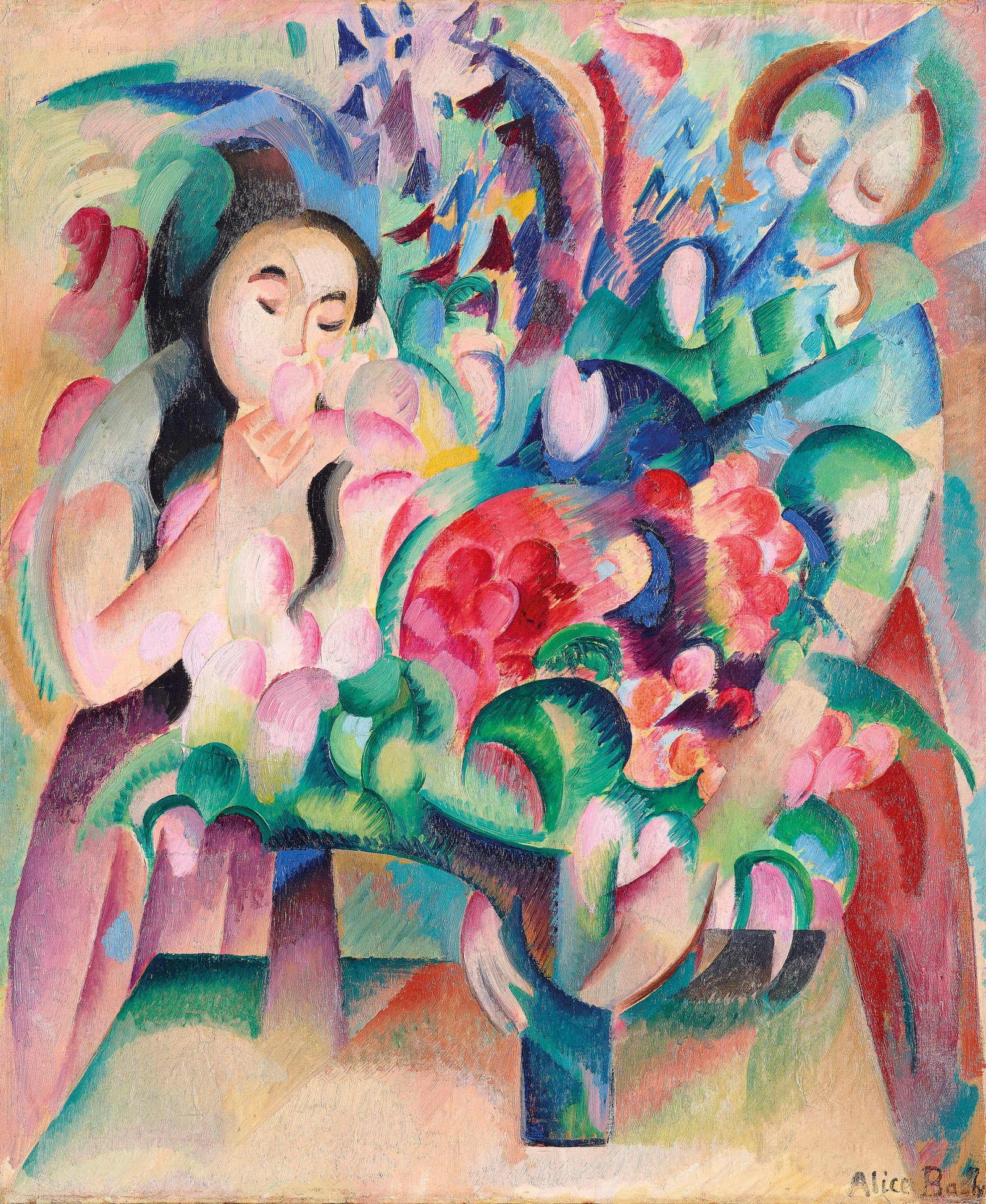 ALICE BAILLY (1872-1938), Fleurs et figures, um 1915 | Christie's