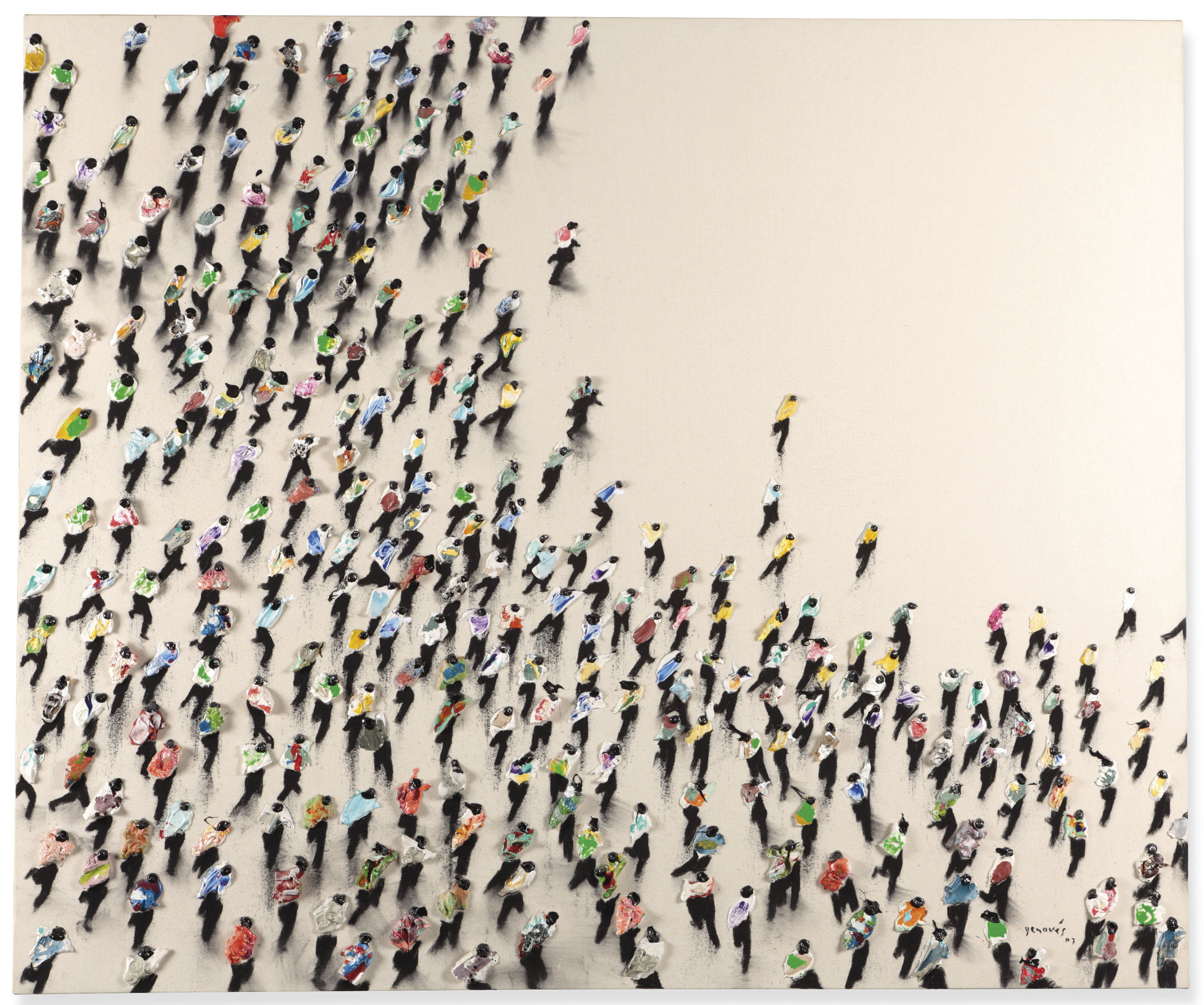 Juan Genovés (b. 1930) , Fases (Phases) | Christie's