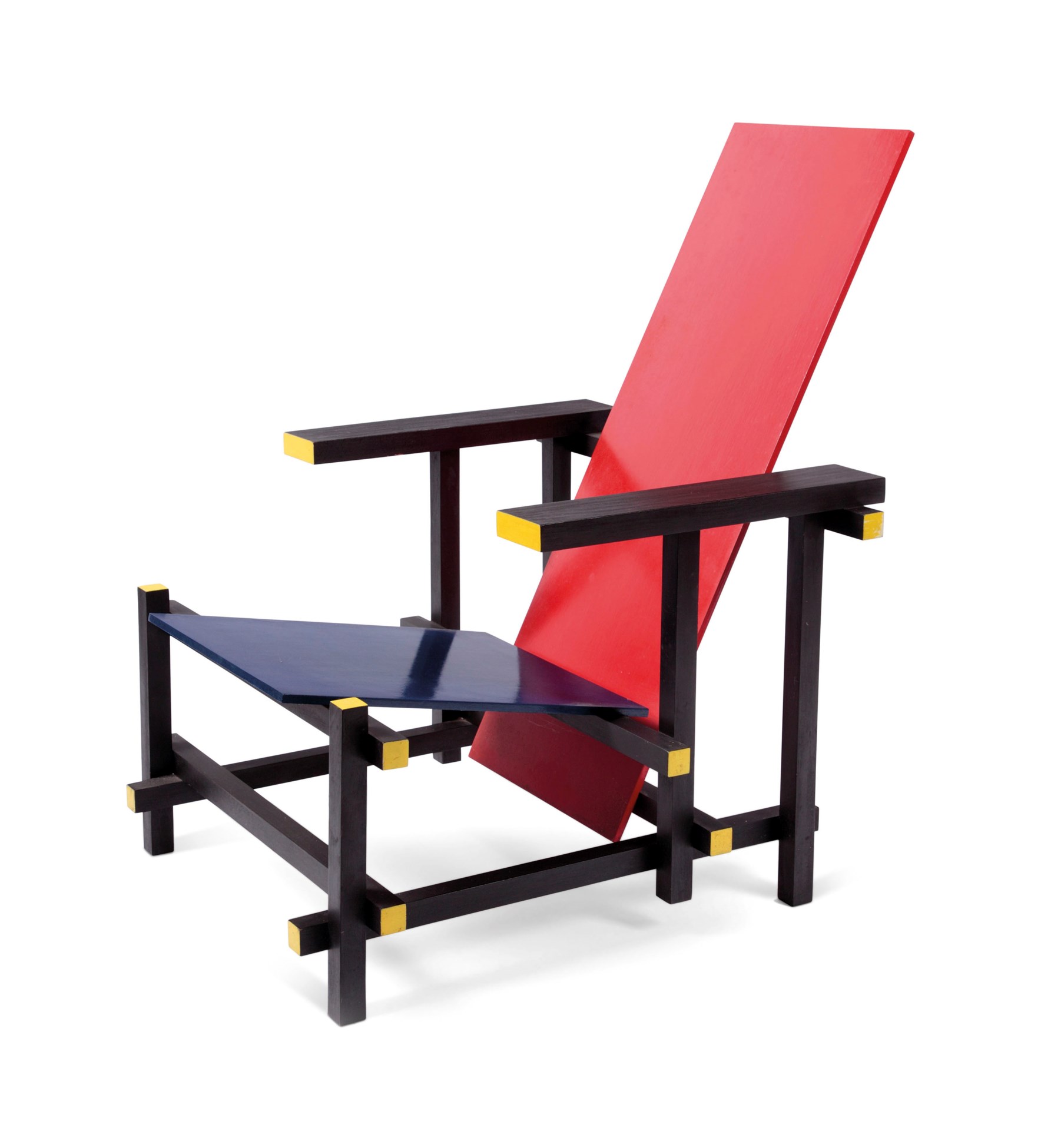 Gerrit Rietveld (1888-1964), Rood-Blauwe Stoel (Red-Blue Chair ...