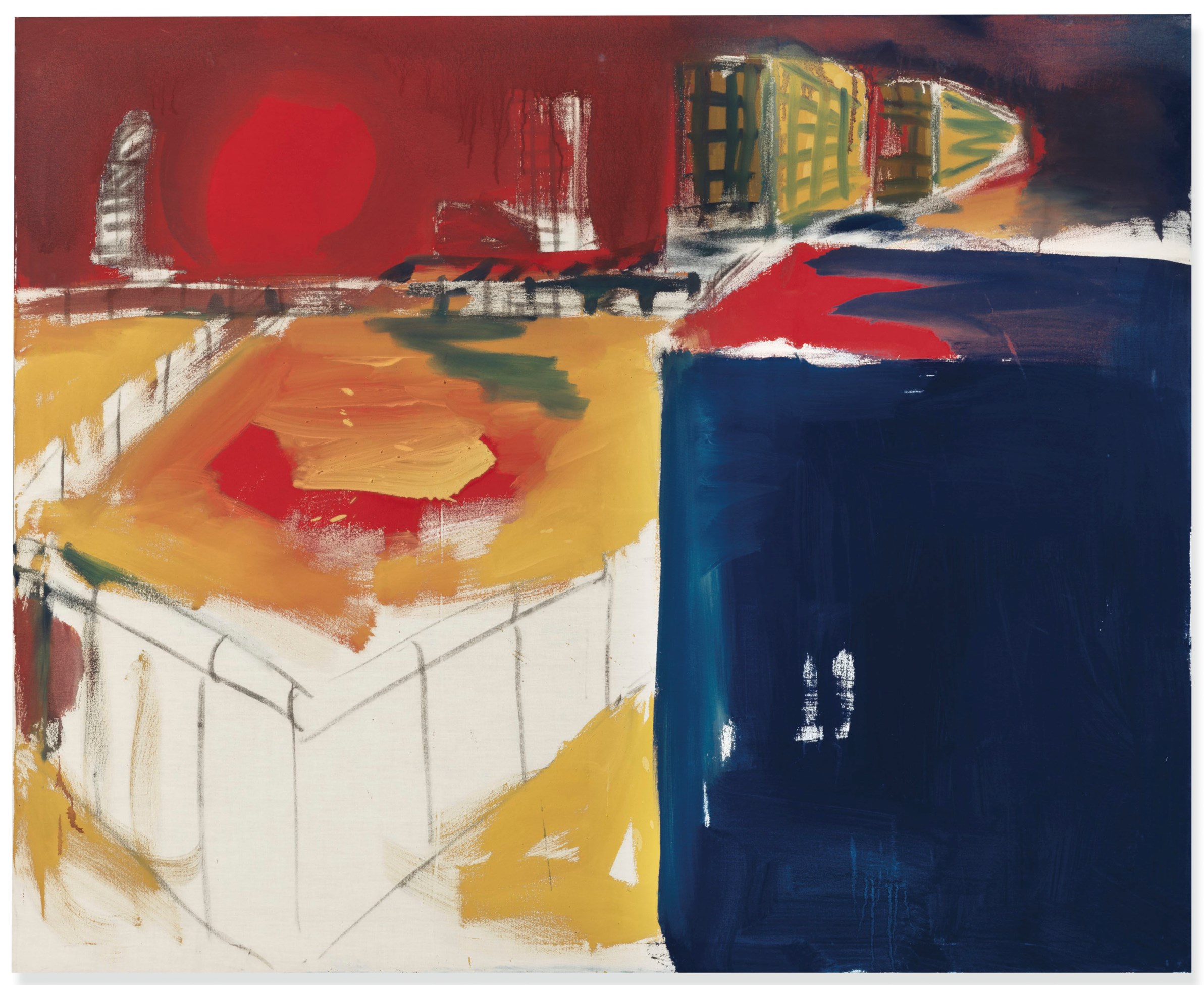 Rainer Fetting (b. 1949), Sonnenuntergang Berlin (Sunset Berlin ...