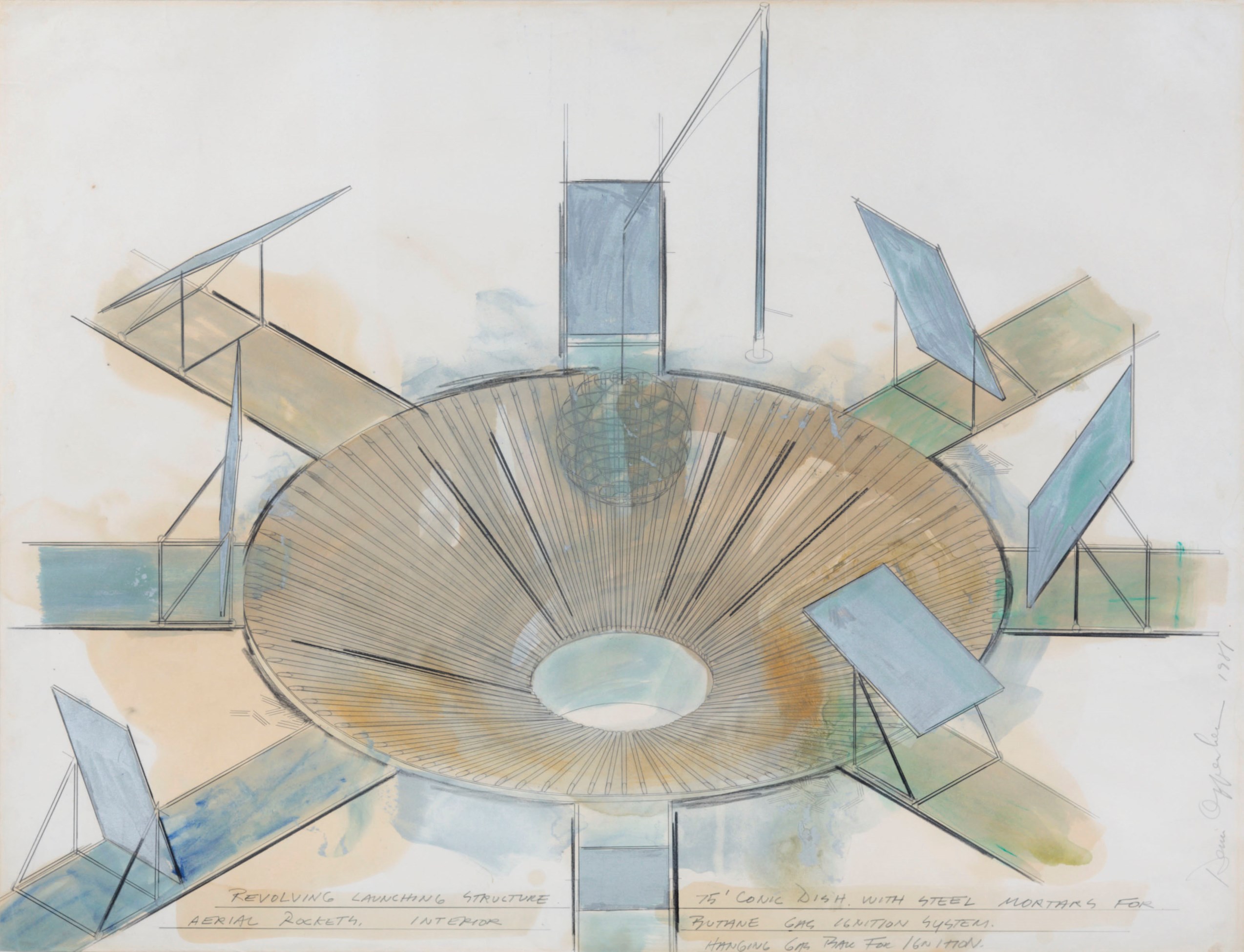 Dennis Oppenheim (1938-2011), Revolving Launching Structure | Christie's