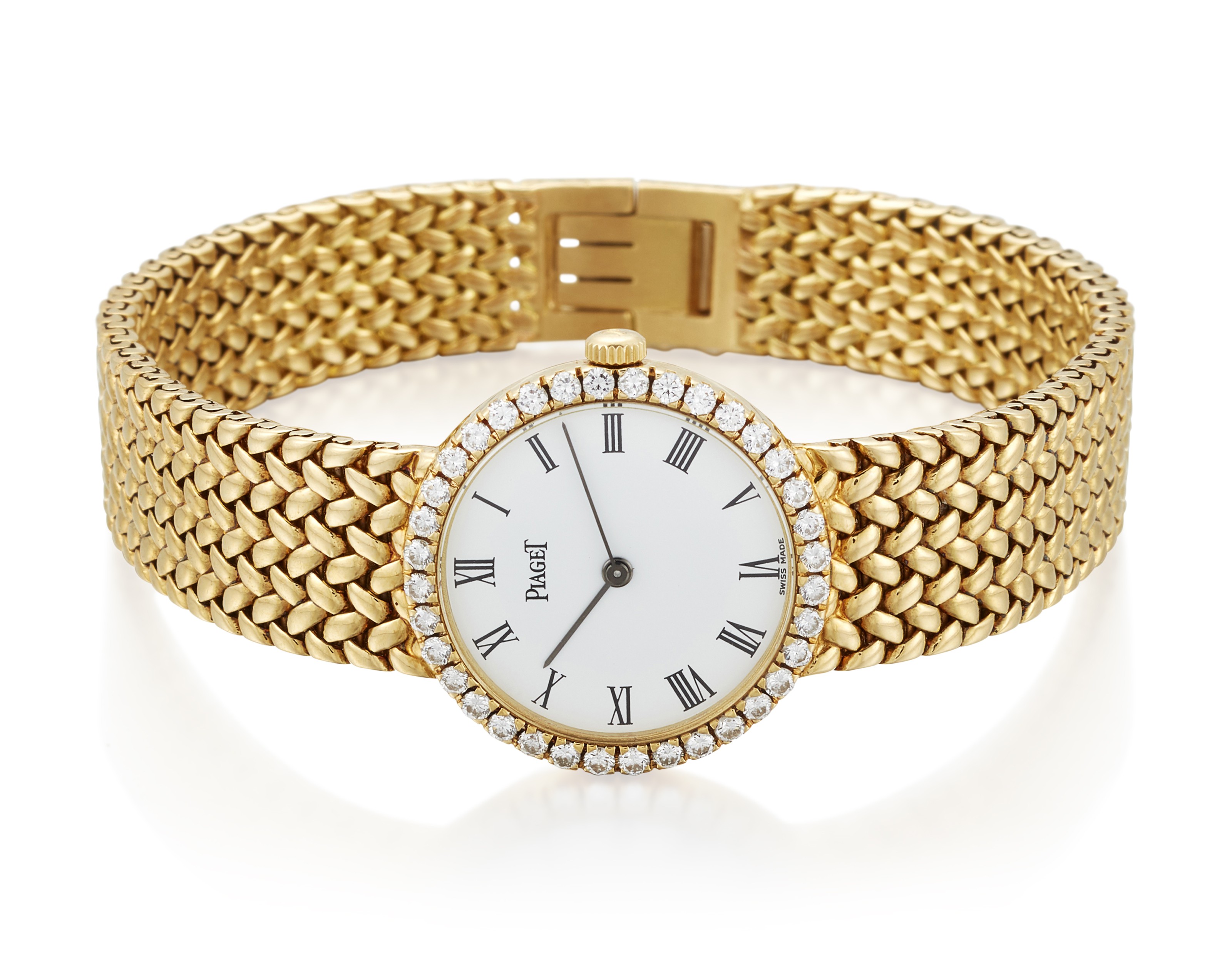 DIAMOND-SET QUARTZ WRISTWATCH, PIAGET, Piaget | Christie’s