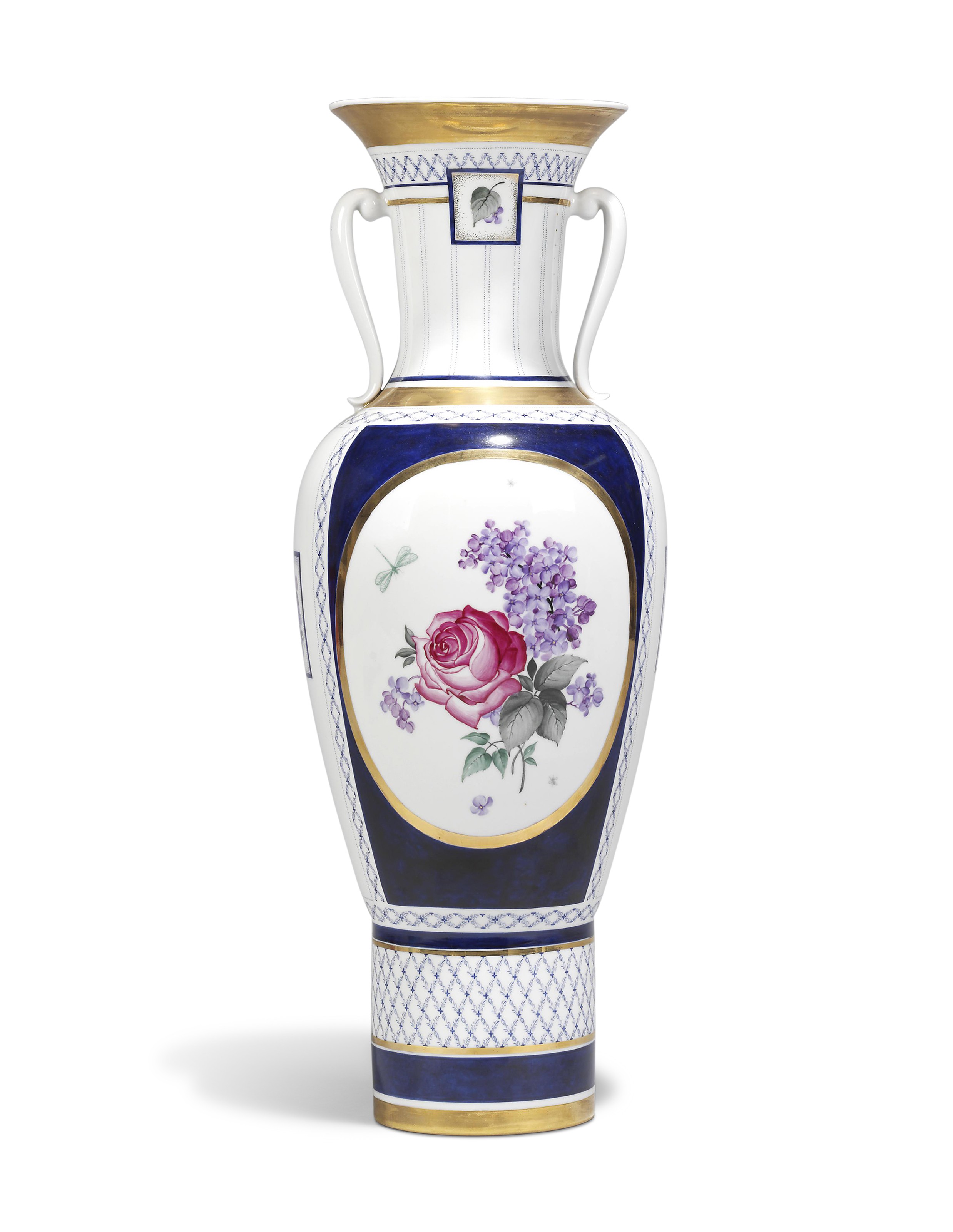 A RUSSIAN PORCELAIN TWO-HANDLED VASE, DATED 1991 | Christie’s