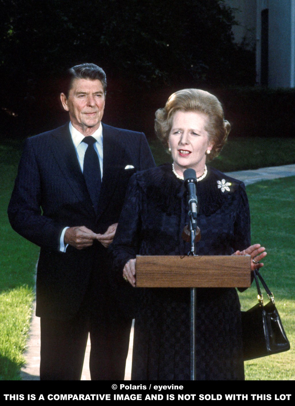 REAGAN VISIT/ROYAL BIRTH ANNOUNCEMENT DRESS AND TWO OTHERS, EARLY/MID ...