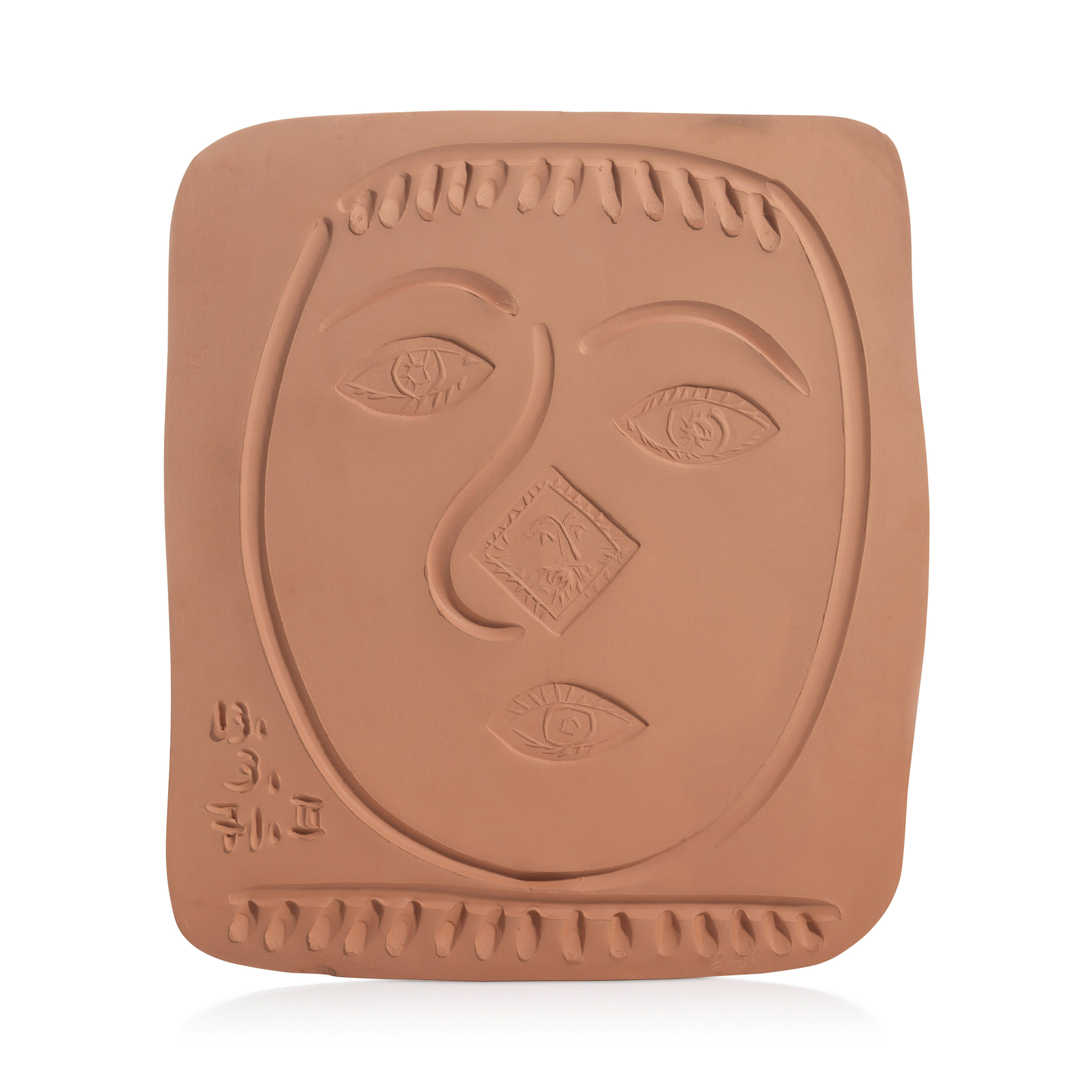 PABLO PICASSO (1881-1973), Visage au nez rond (A.R. 621) | Christie’s