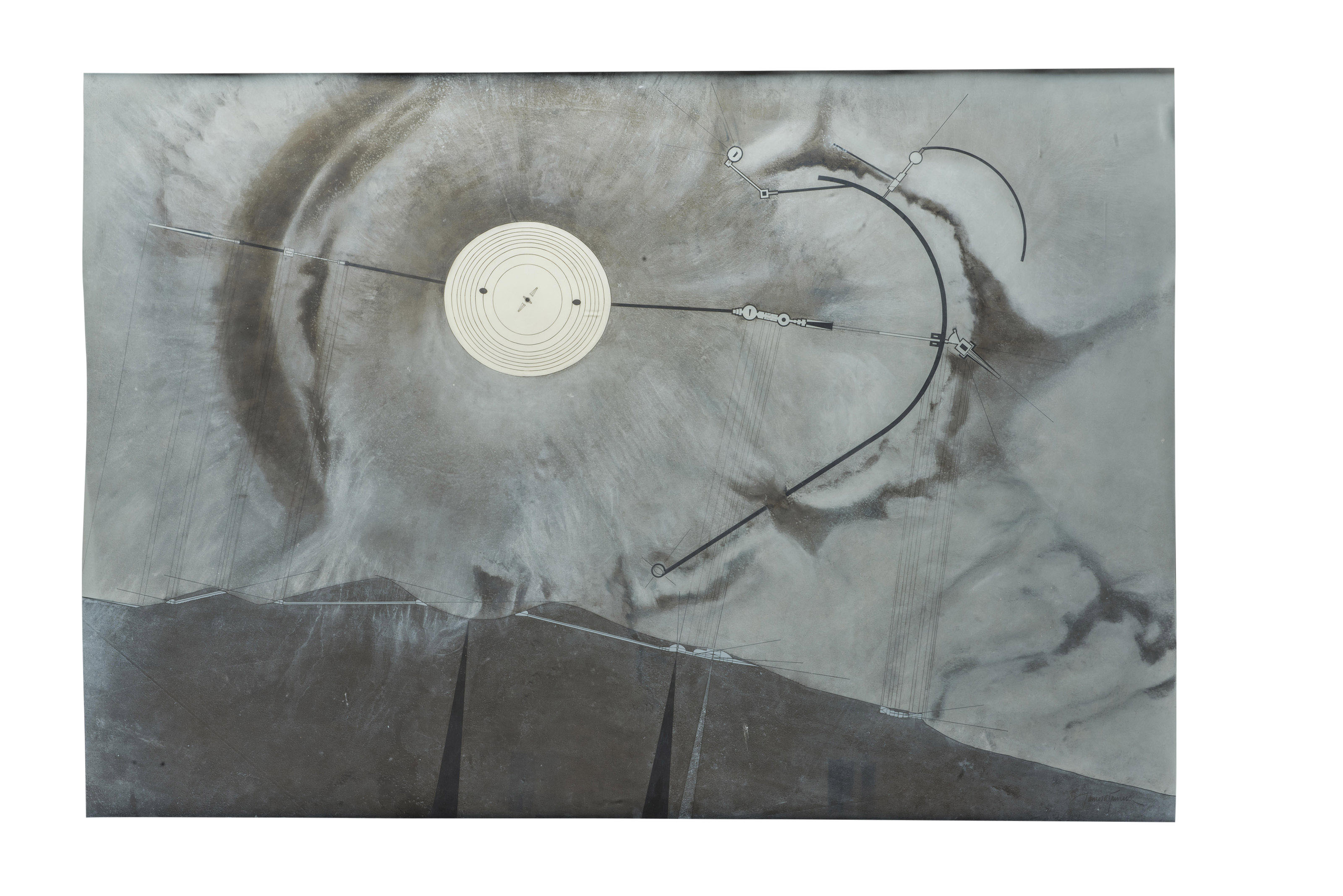 JAMES TURRELL (B. 1943), Site Plan: Roden Crater | Christie’s