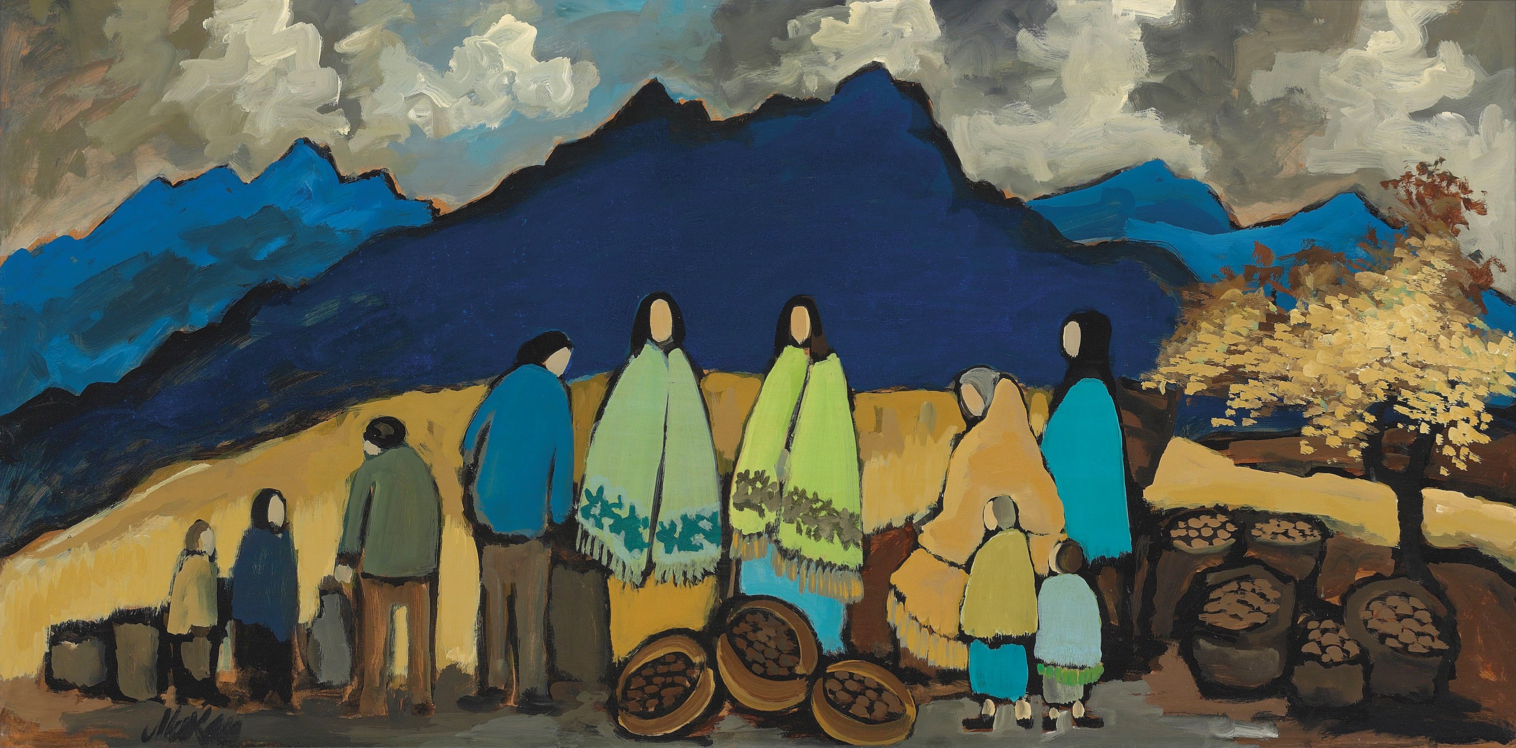 Markey Robinson (1918-1999), The Potato Sellers | Christie's