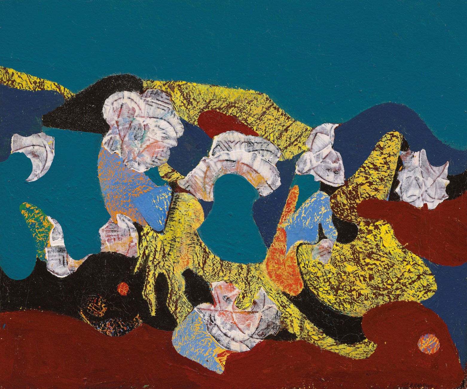 Max Ernst (1891-1976), Ohne Titel (Muschelblumen) | Christie's