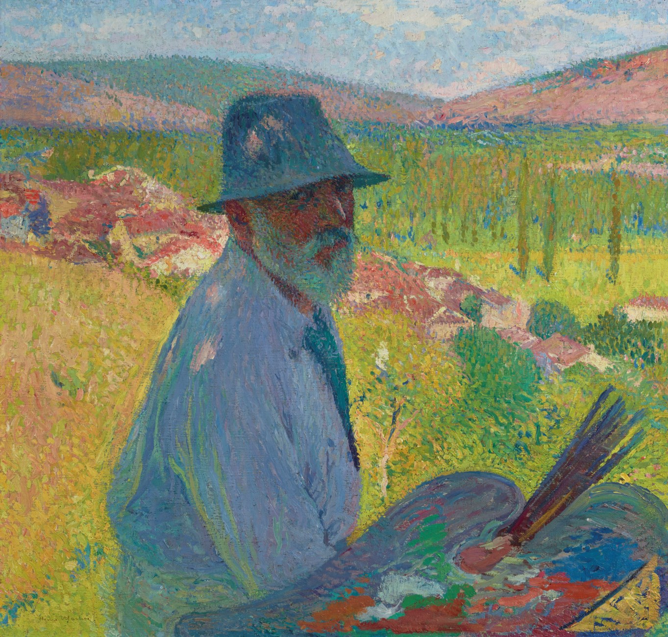Henri Martin (1860-1943), Autoportrait à La Bastide-du-Vert | Christie's