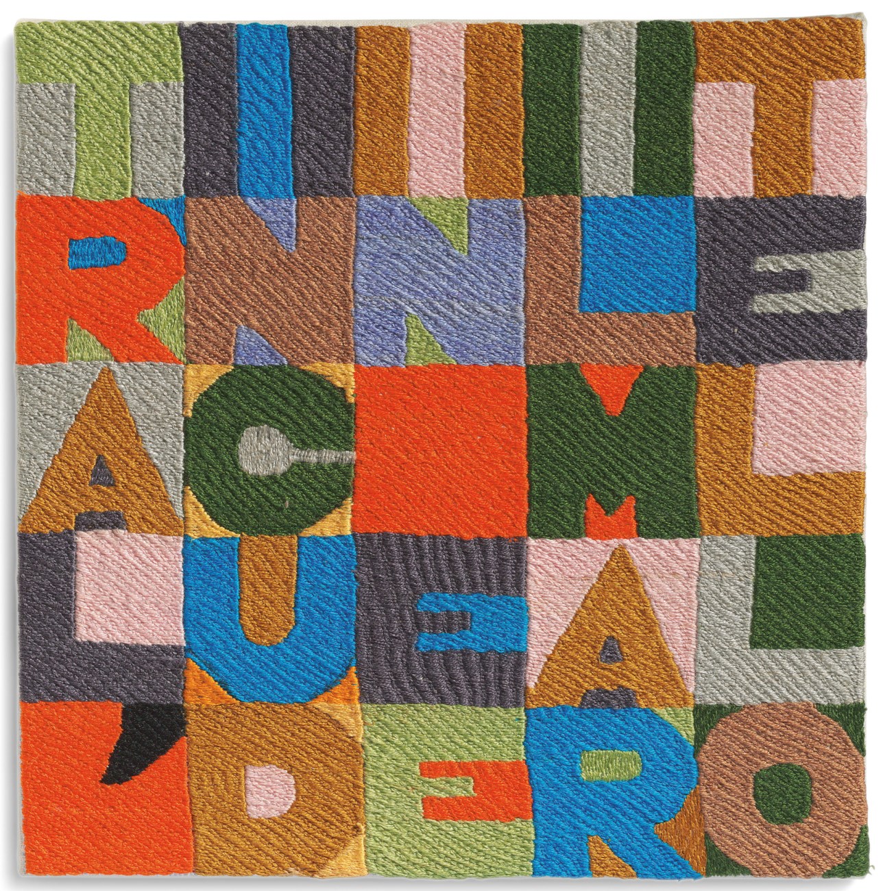 Alighiero Boetti (1940-1994), Tra l’incudine e il martello (Between the ...