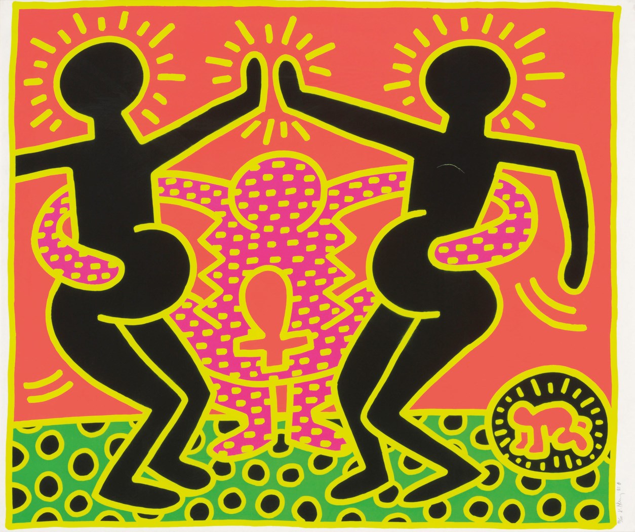 KEITH HARING (1958-1990), The Fertility Suite: One Plate | Christie's
