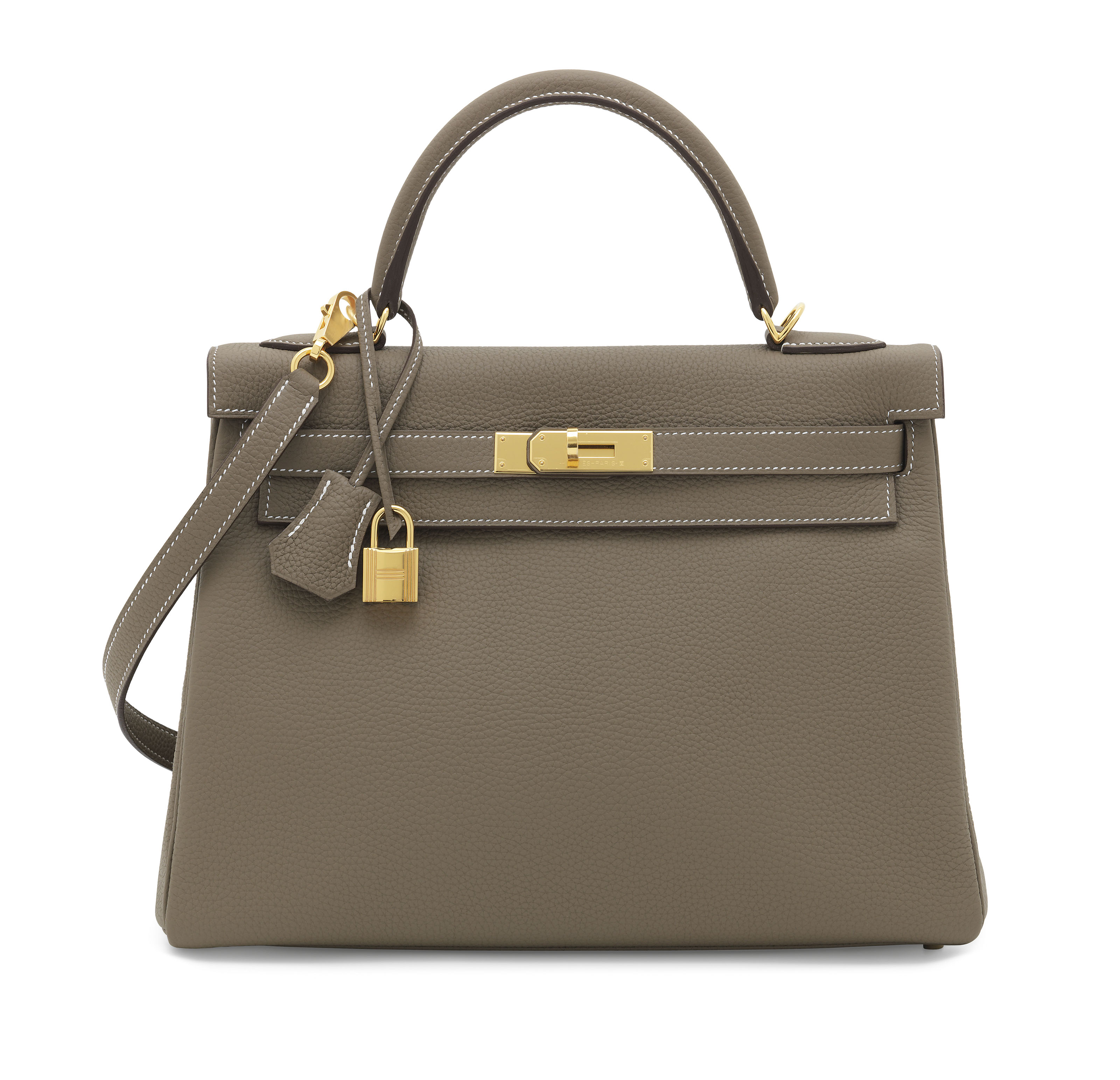 A BLEU GLACIER CLÉMENCE LEATHER JYPSIÈRE 34 WITH PALLADIUM HARDWARE ...