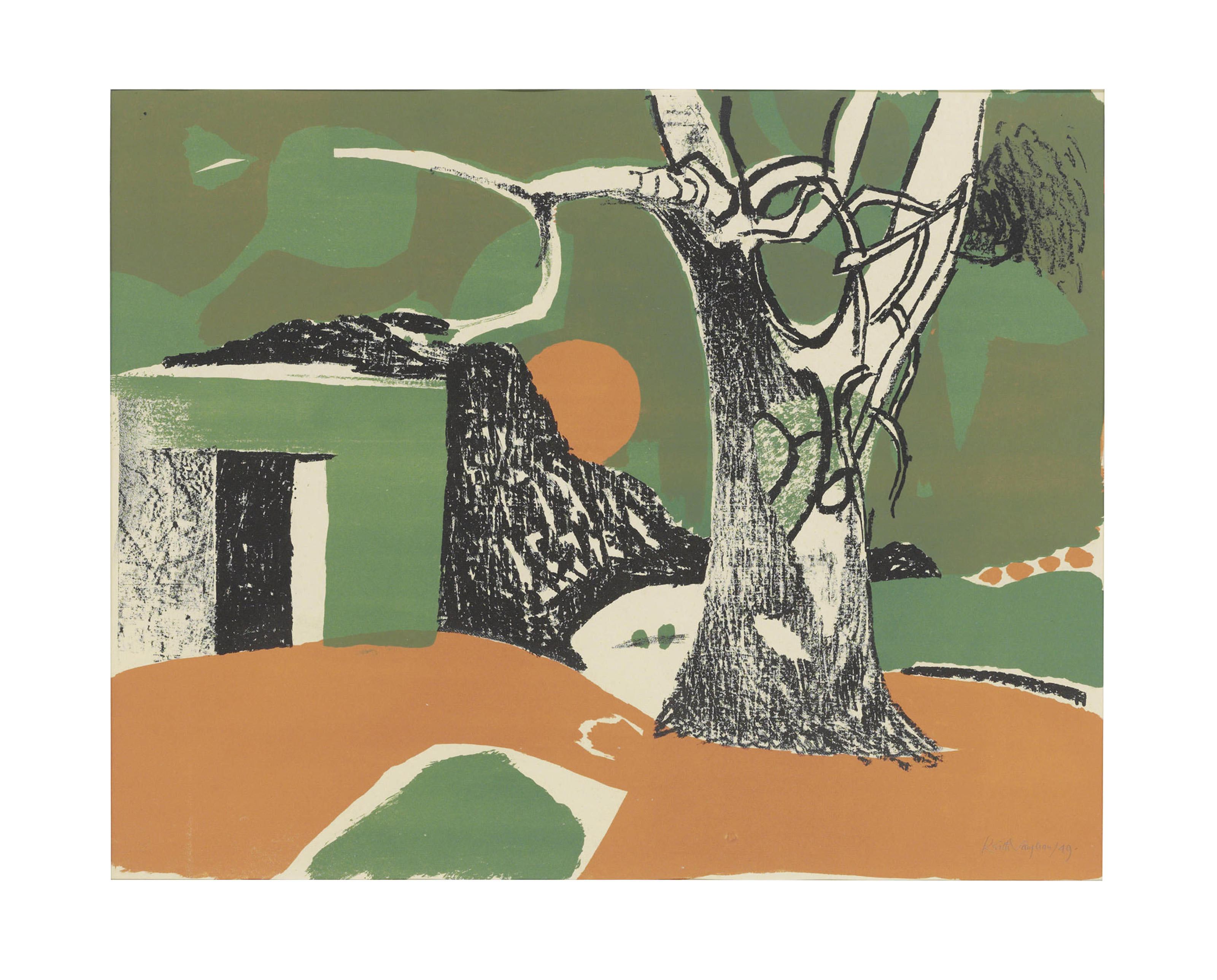 KEITH VAUGHAN (1912-1977), Winter Landscape | Christie’s