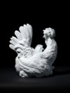 A MEISSEN WHITE PORCELAIN MODEL OF A HEN WITH HER CHICKS, 1732 | Christie's
