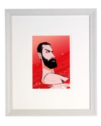 ED FIRTH (BRITISH), A set of six portraits of bearded men | Christie's