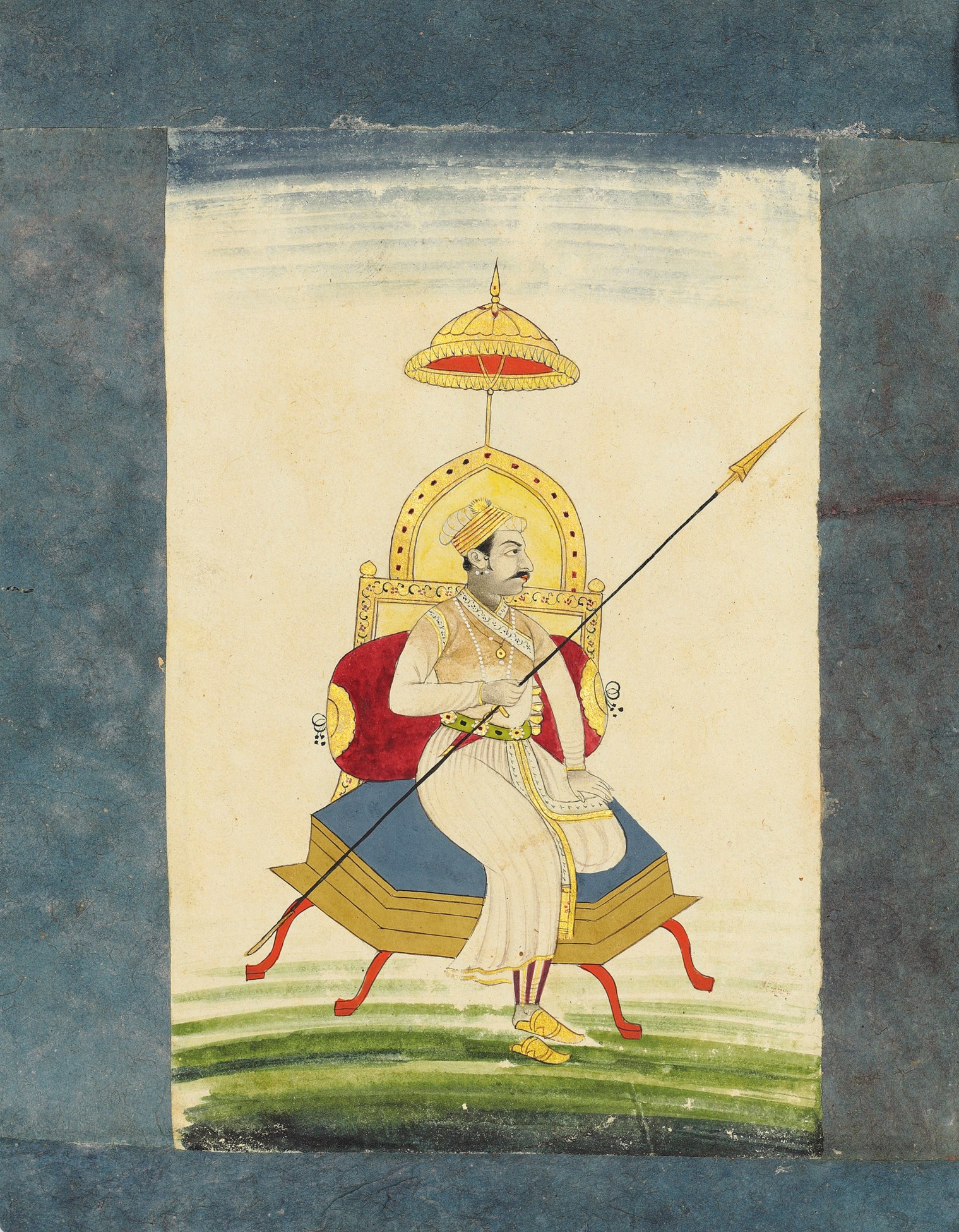 AN ALBUM COMPRISING PORTRAITS OF INDIAN RULERS AND NOBLES