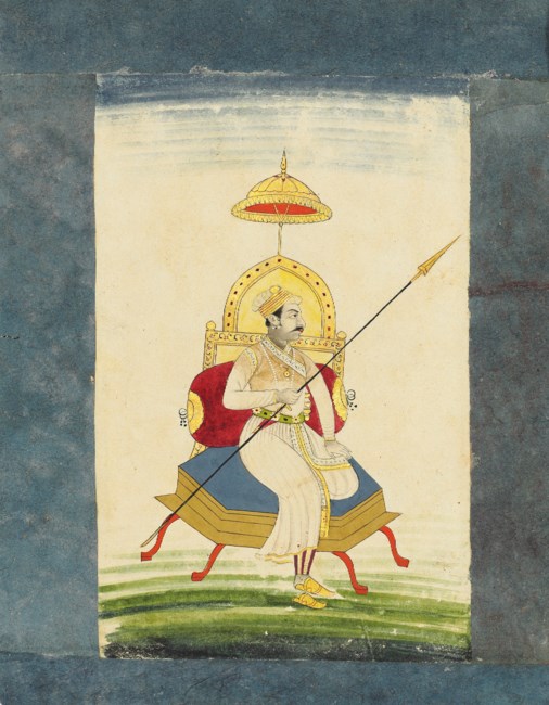 AN ALBUM COMPRISING PORTRAITS OF INDIAN RULERS AND NOBLES