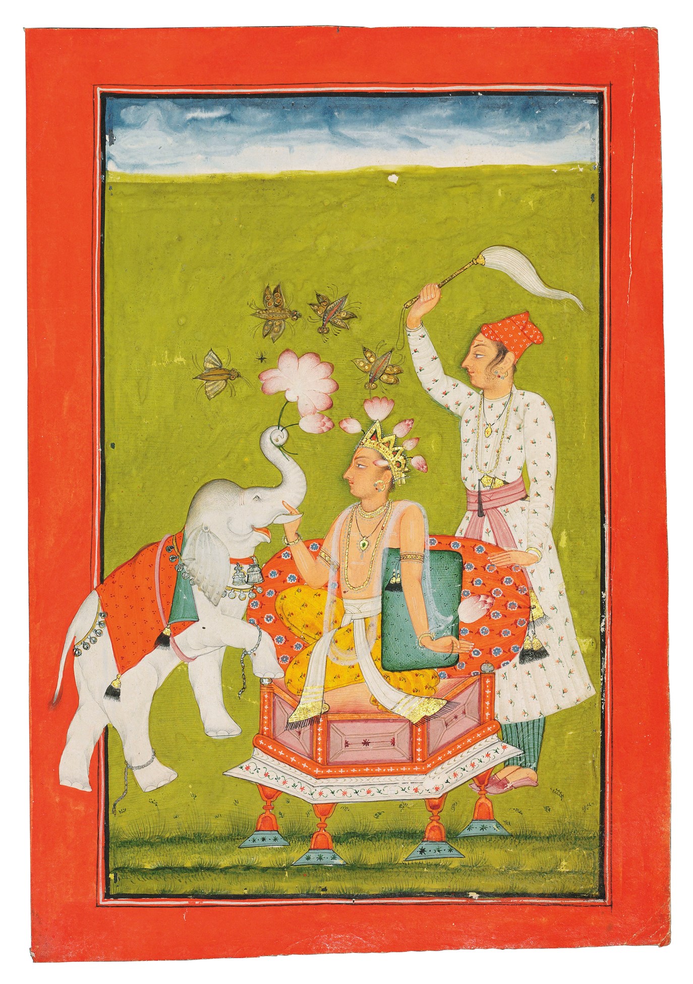 AN ILLUSTRATION TO A RAGAMALA SERIES: SHRI RAGA, CHAMBA OR BILASPUR ...