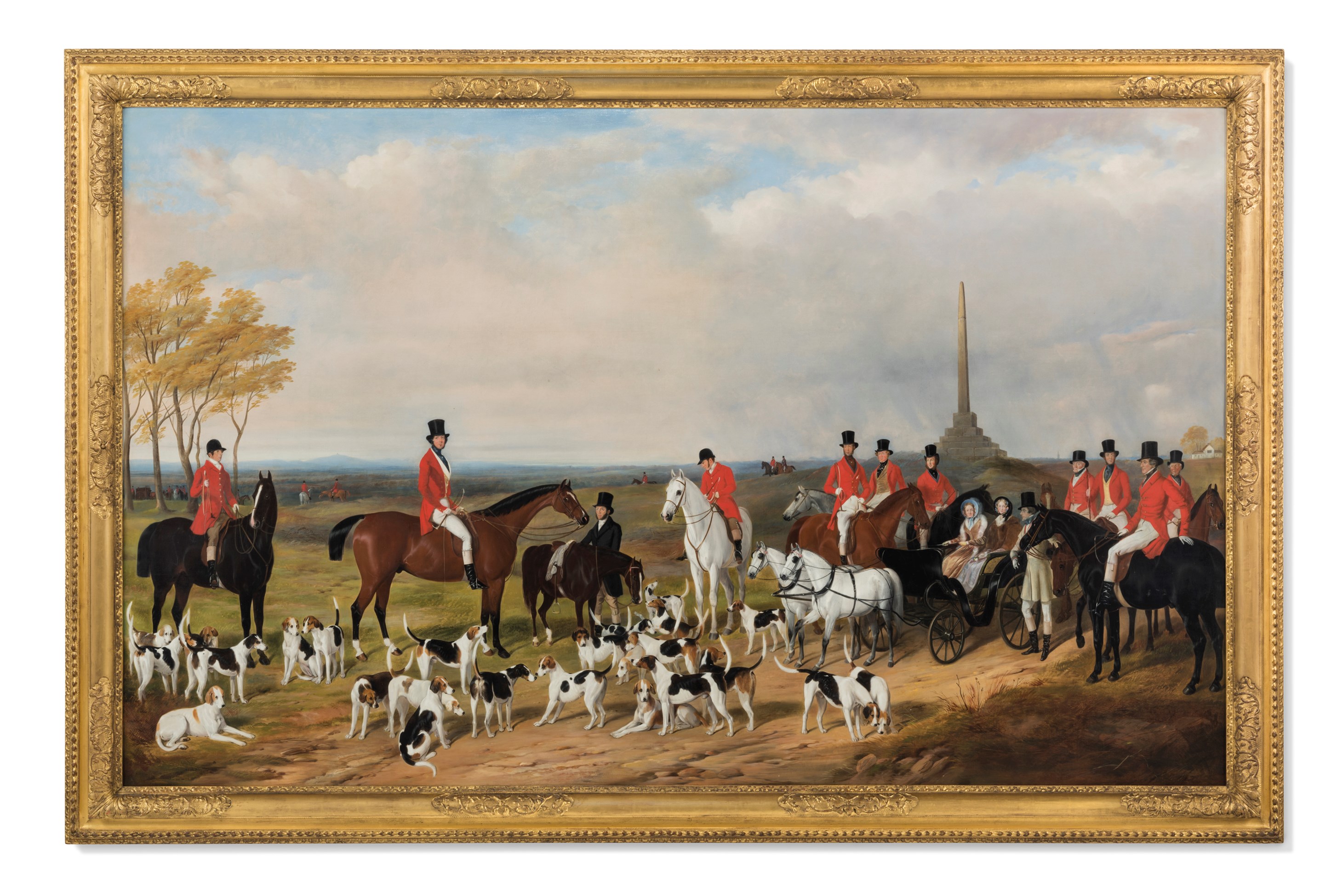 William Barraud (1810-1850) and Henry Barraud (1811-1874), The Meet of ...