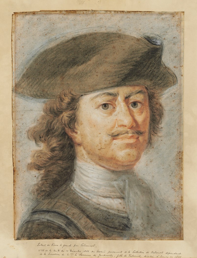 Étienne Maurice Falconet (1716-1791), Portrait of Peter the Great (1672 ...