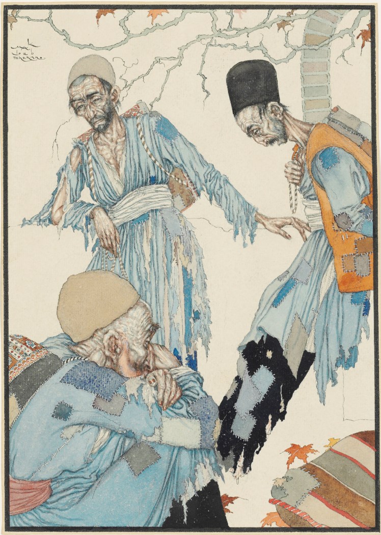 Paul Mak (1891-1967), Three travellers in Tehran; and Pietà | Christie's