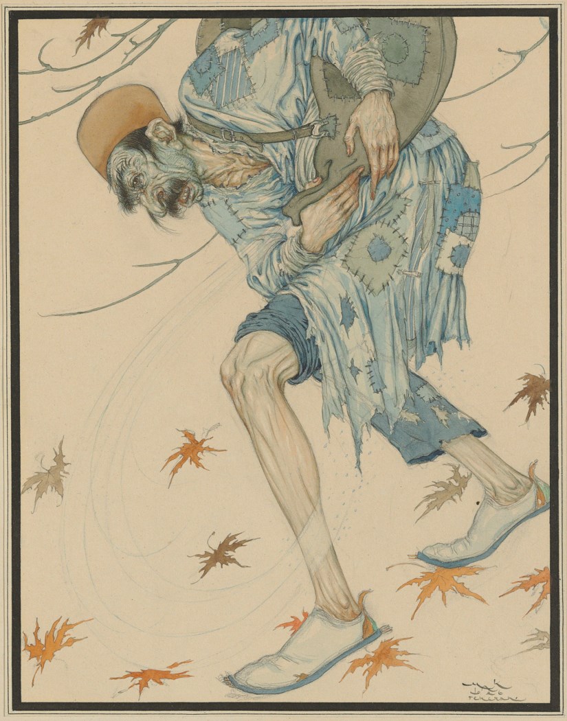 Paul Mak (1891-1967), Pipe-smoking; and Street-waterer in Tehran ...