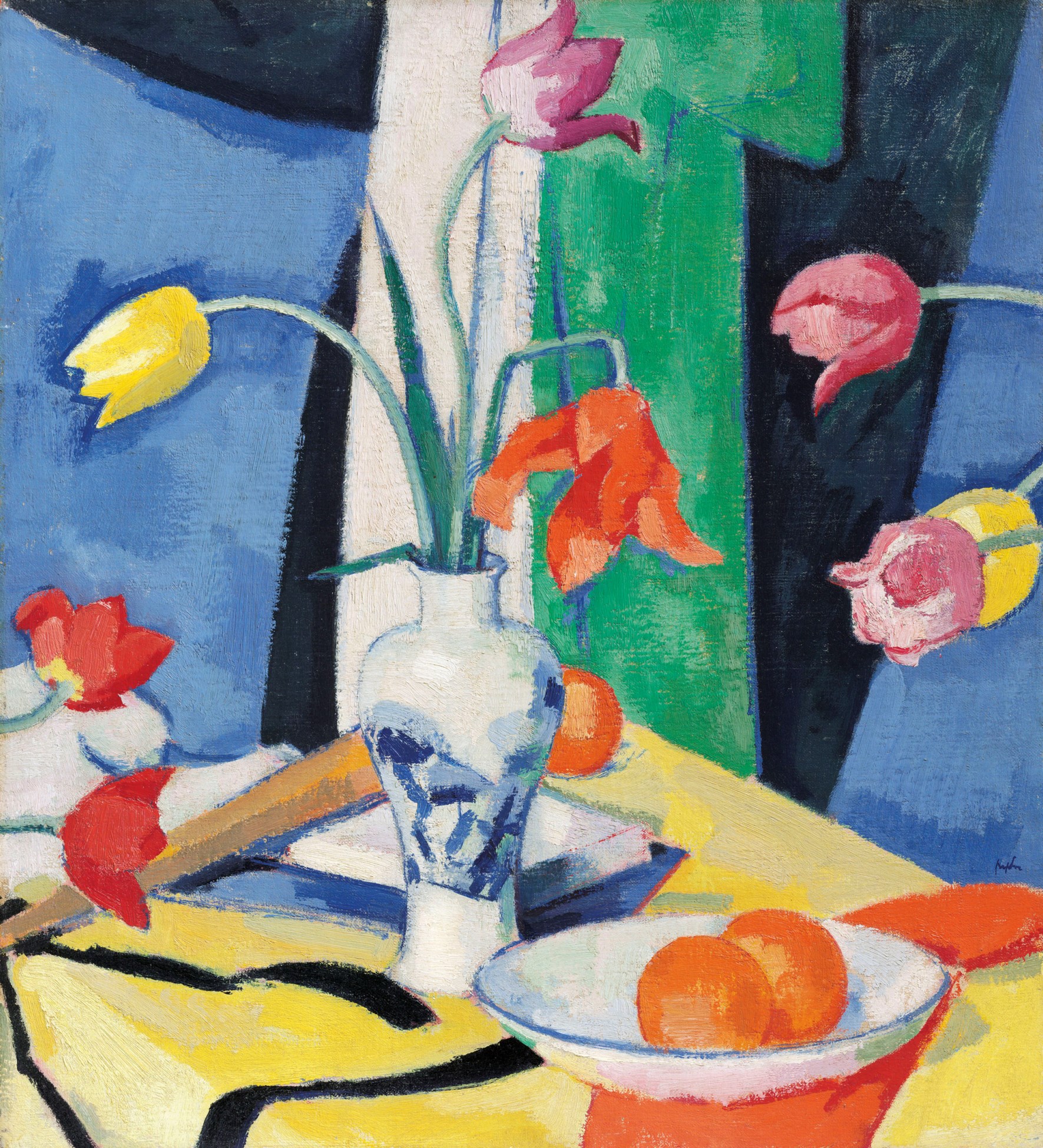 Samuel John Peploe, R.S.A. (1871-1935), Still Life with Tulips | Christie's