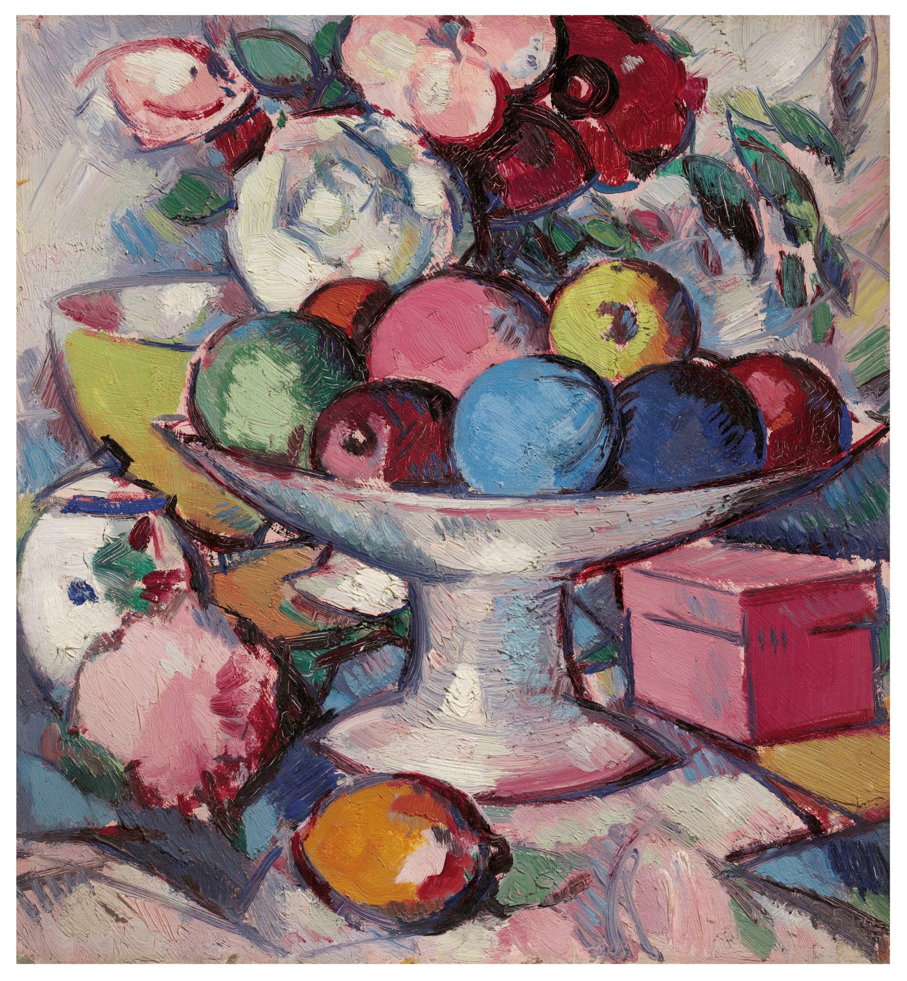 John Duncan Fergusson (1874-1961), Fruit in Bowl | Christie's