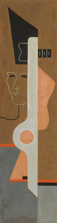 John Banting (1902-1972), Abstract Masks; diptych | Christie's