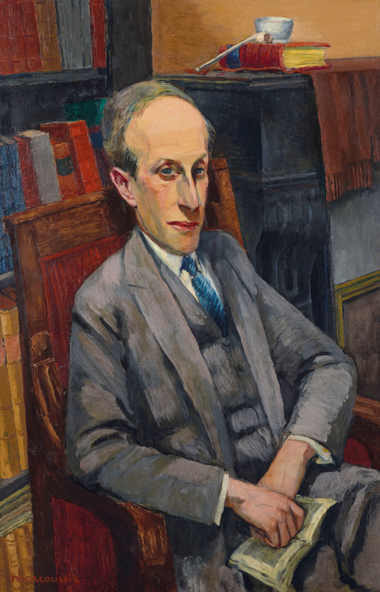 Louis Marcoussis (1883-1941), Portrait de Ronald Davis | Christie's