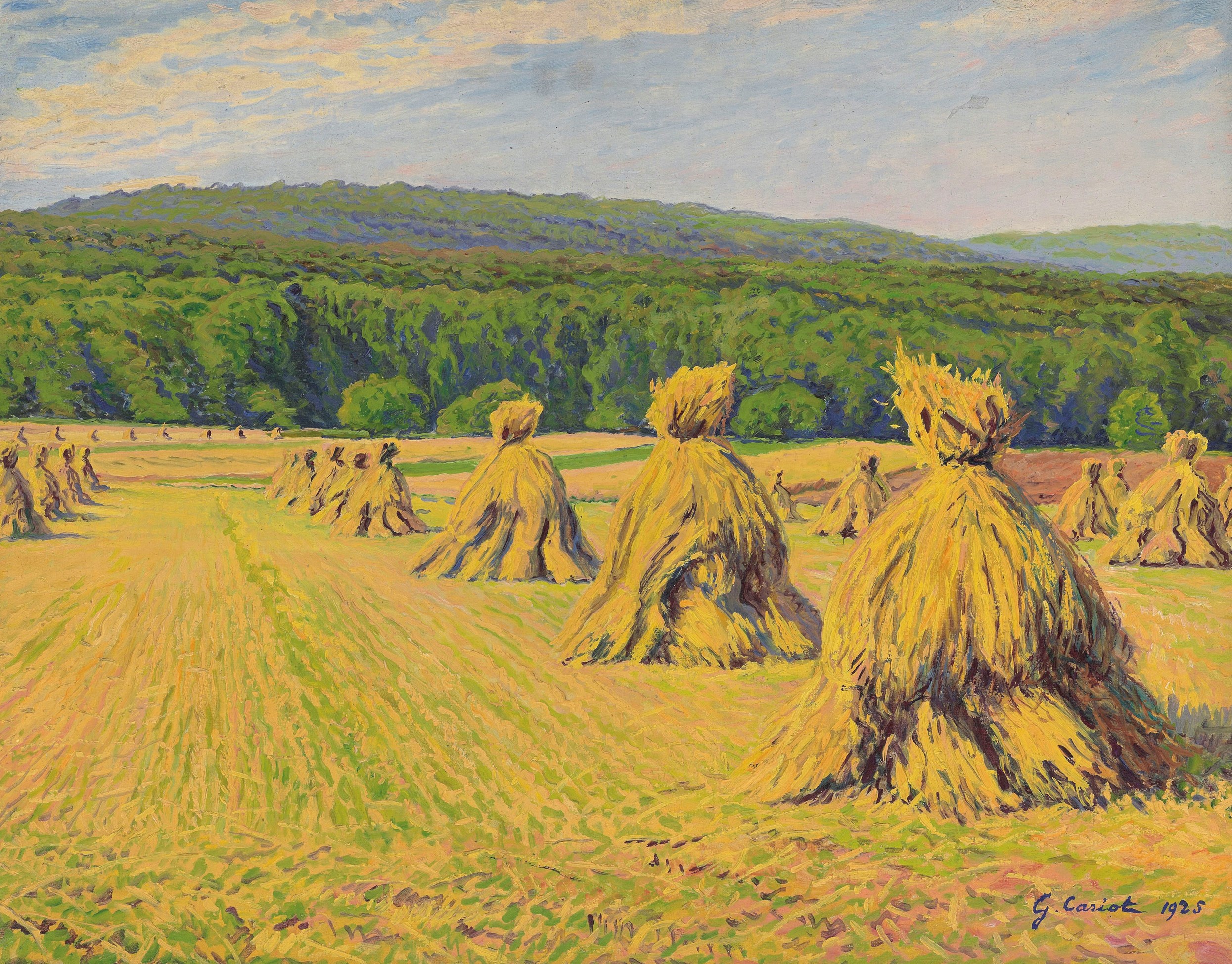 Gustave Cariot (1872-1950), Paysage aux bottes | Christie's