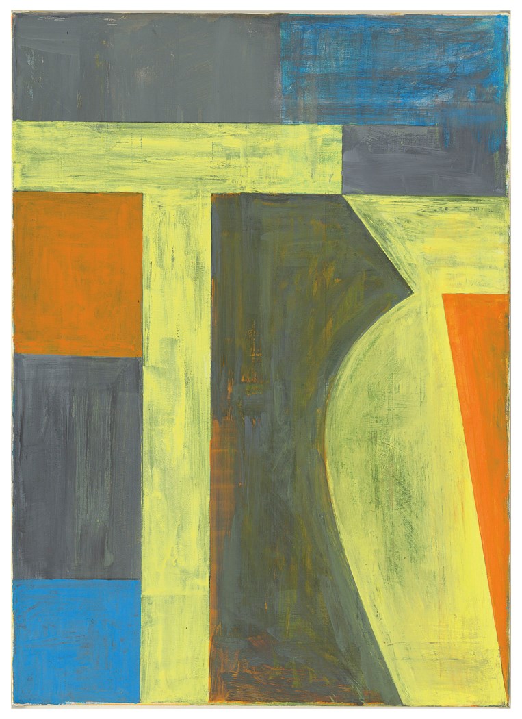 Helmut Federle (b. 1944), The Woman and the Cross | Christie's