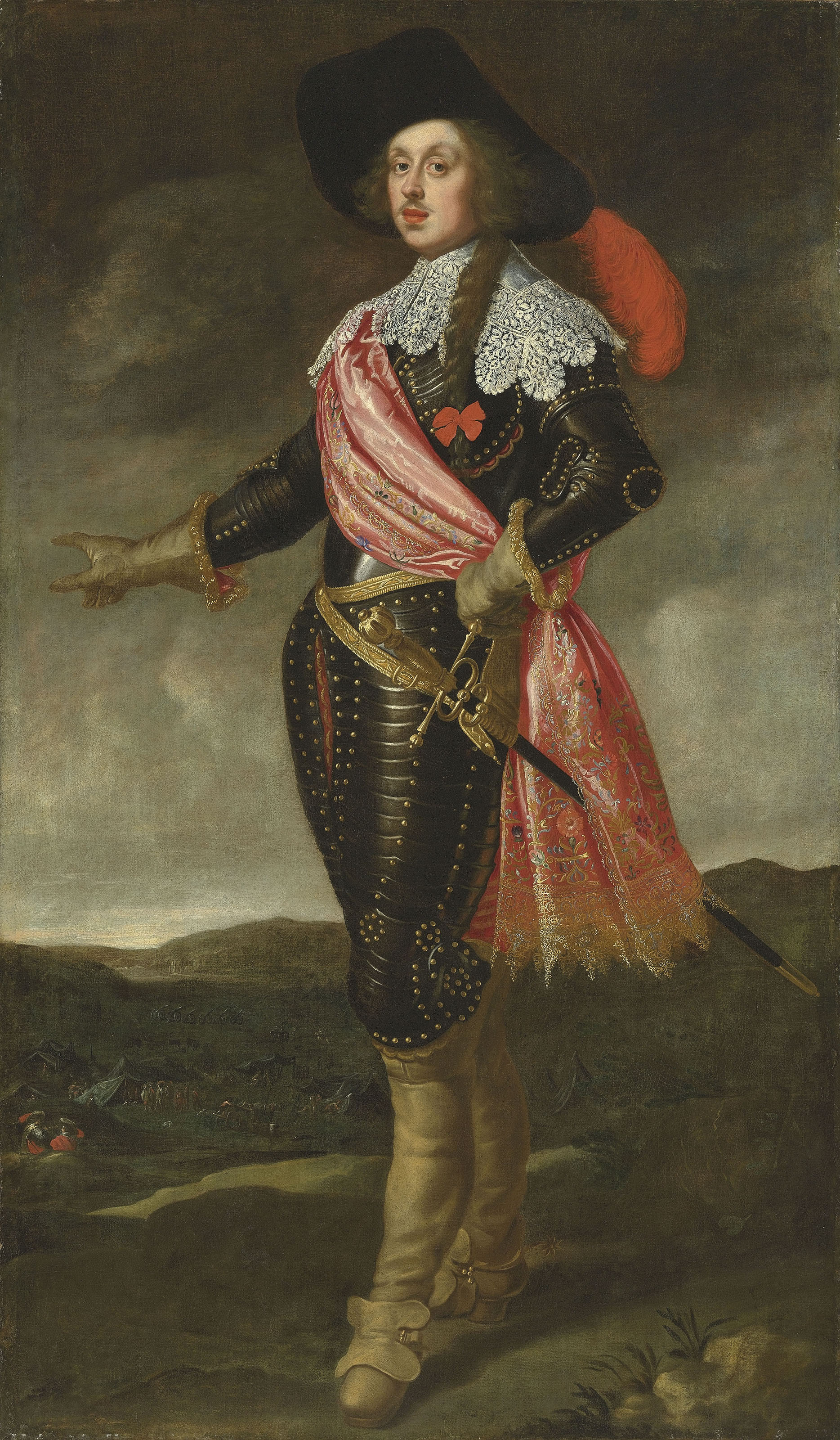 Studio of Justus Sustermans (Antwerp 1597-1681 Florence) , Portrait of ...