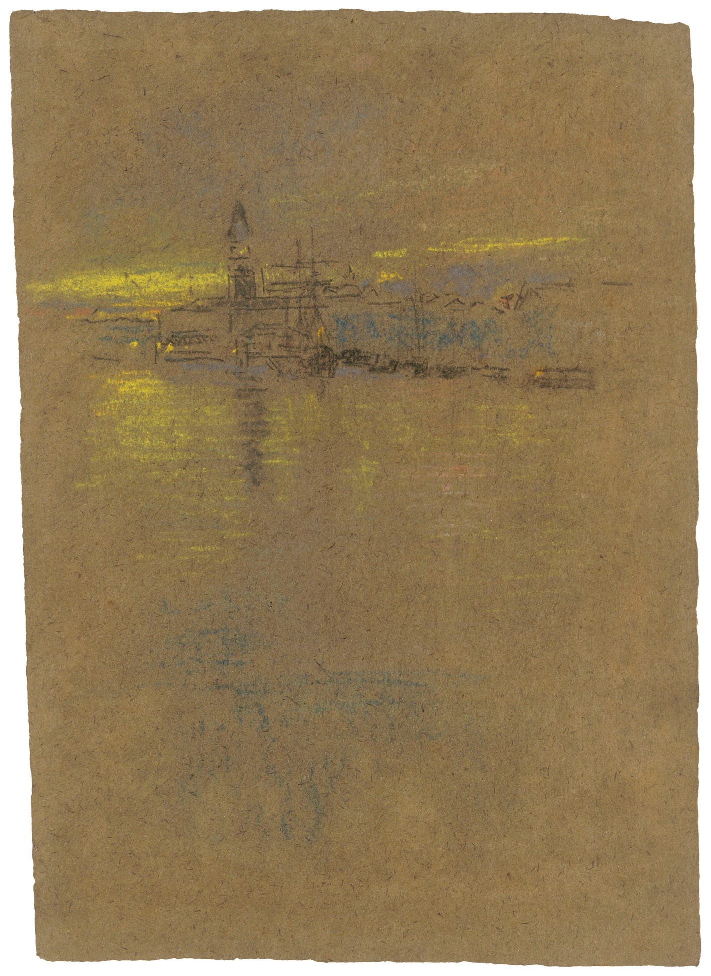 James Abbott McNeill Whistler (1834-1903), View in Venice, Looking ...