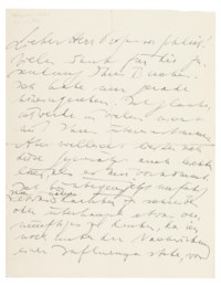 WITTGENSTEIN, Ludwig (1889-1951). Two autograph letters signed (‘Lud ...