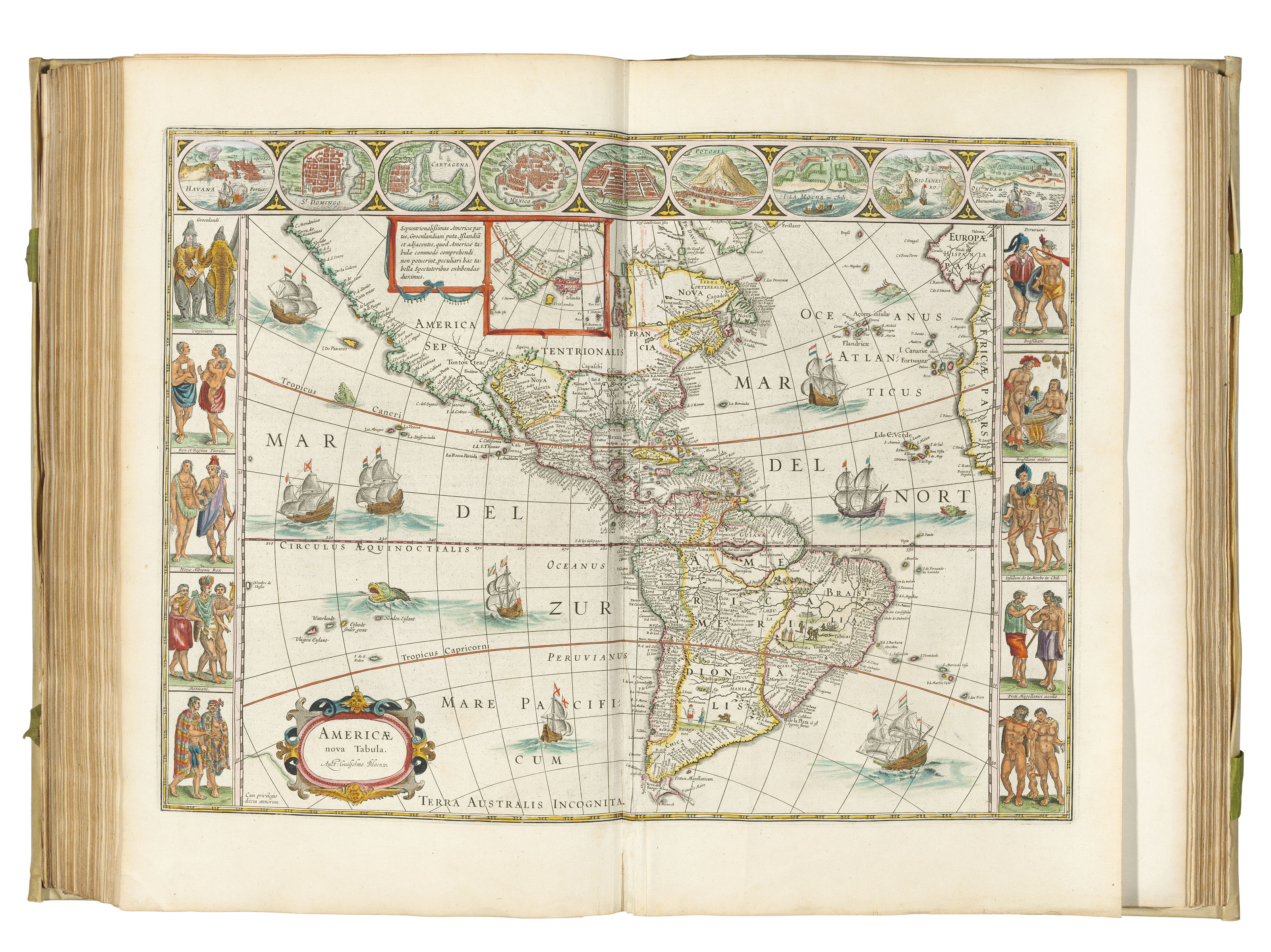 BLAEU, Willem (1571-1638) and Jan BLAEU (1596-1673). Grooten Atlas [ Atlas Major ]. Amsterdam ...