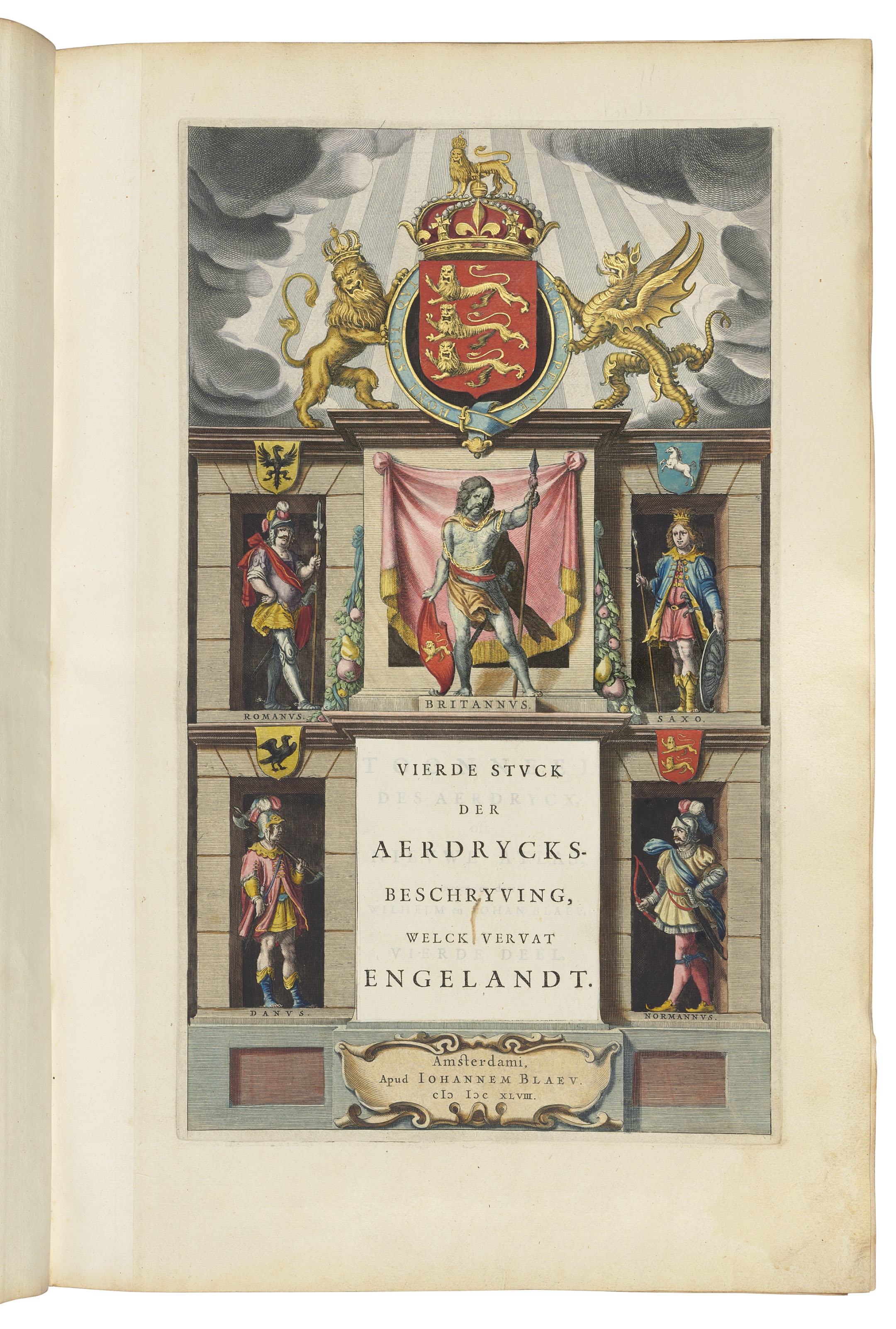 BLAEU, Willem (1571-1638) and Jan BLAEU (1596-1673). Grooten Atlas [ Atlas Major ]. Amsterdam ...