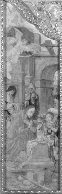 Attributed to the Master of the Antwerp Adoration (active Antwerp c. 1501-1530), A triptych: the ...