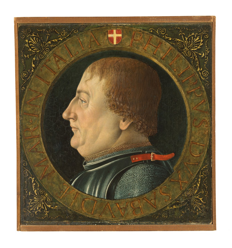 Macrino d'Alba (Alba c. 1470-before 1528), Portrait of Philip II, Duke ...