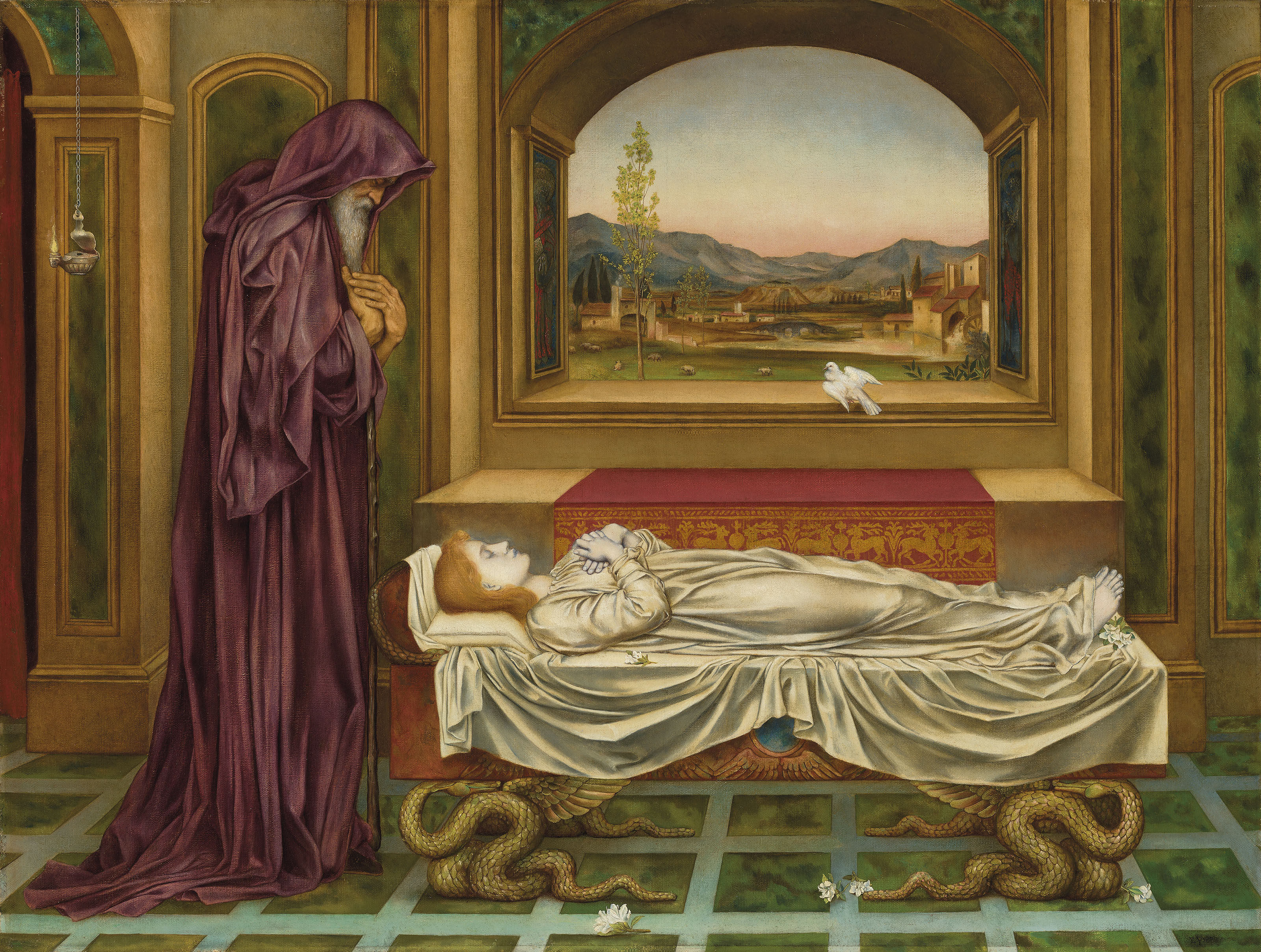 Henry John Stock (1853-1930), The Angel of Hope | Christie's