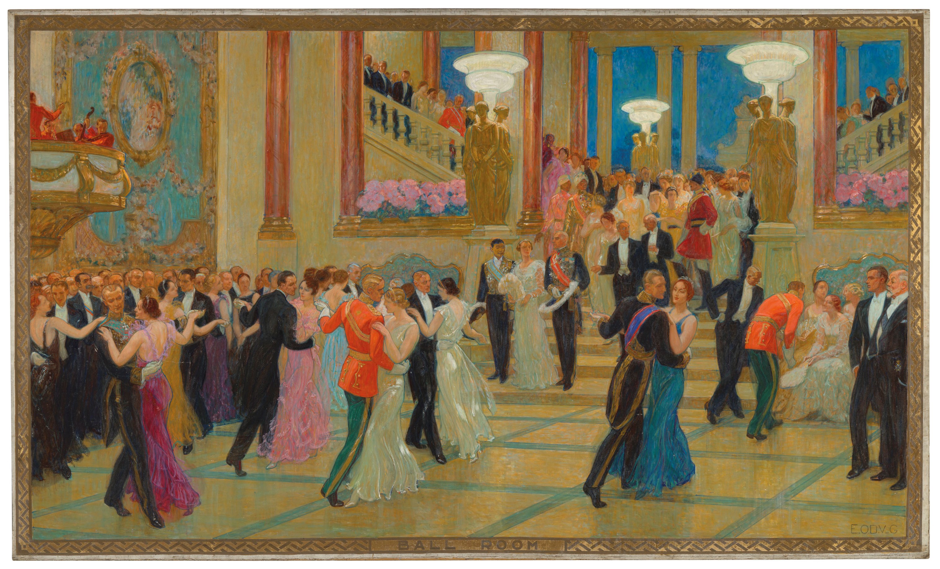 Émile-Octave-Denis-Victor Guillonnet (French, 1872-1967), Ballroom | Christie's