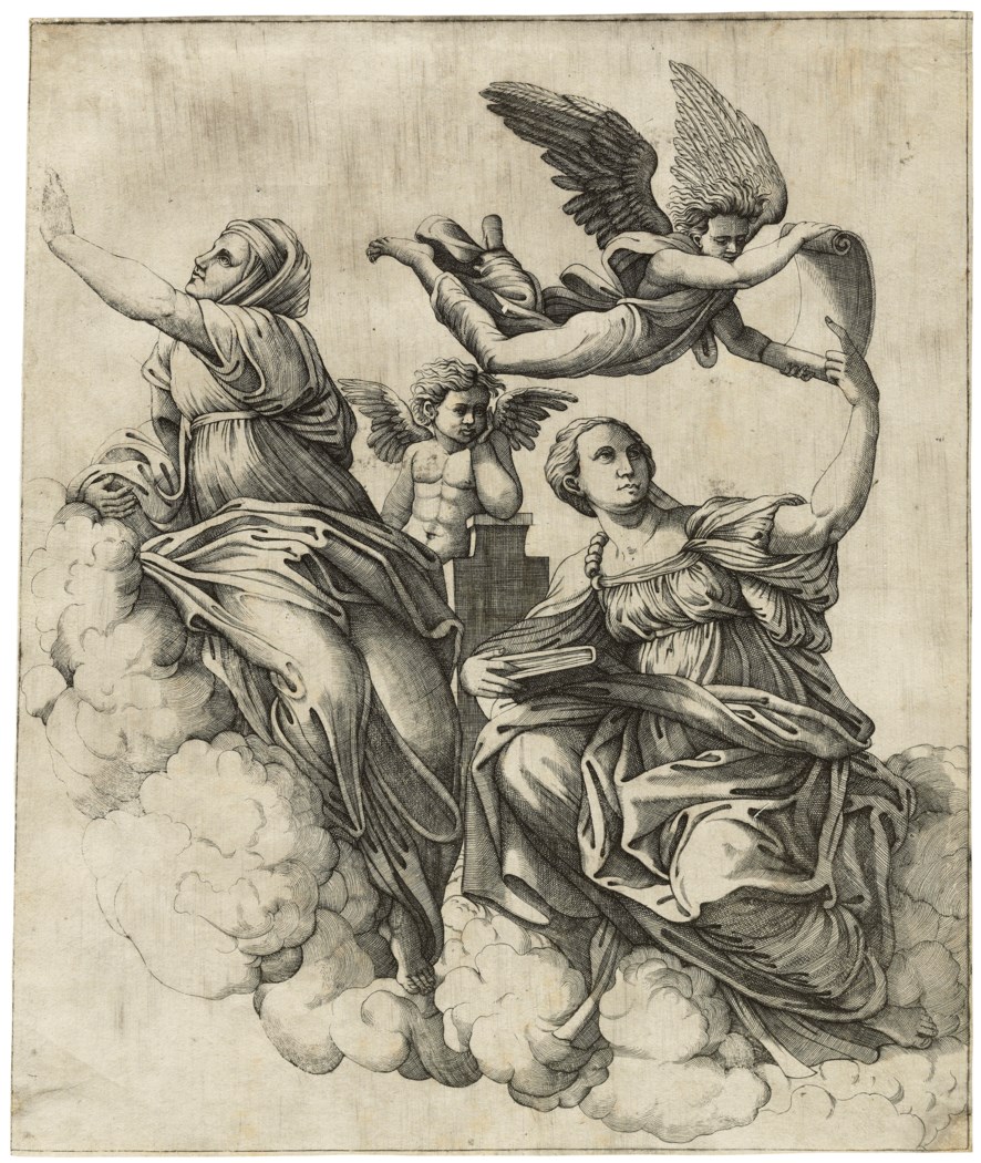 SCHOOL OF MARCANTONIO RAIMONDI (1480-1534) AFTER RAPHAEL (1483-1520 ...