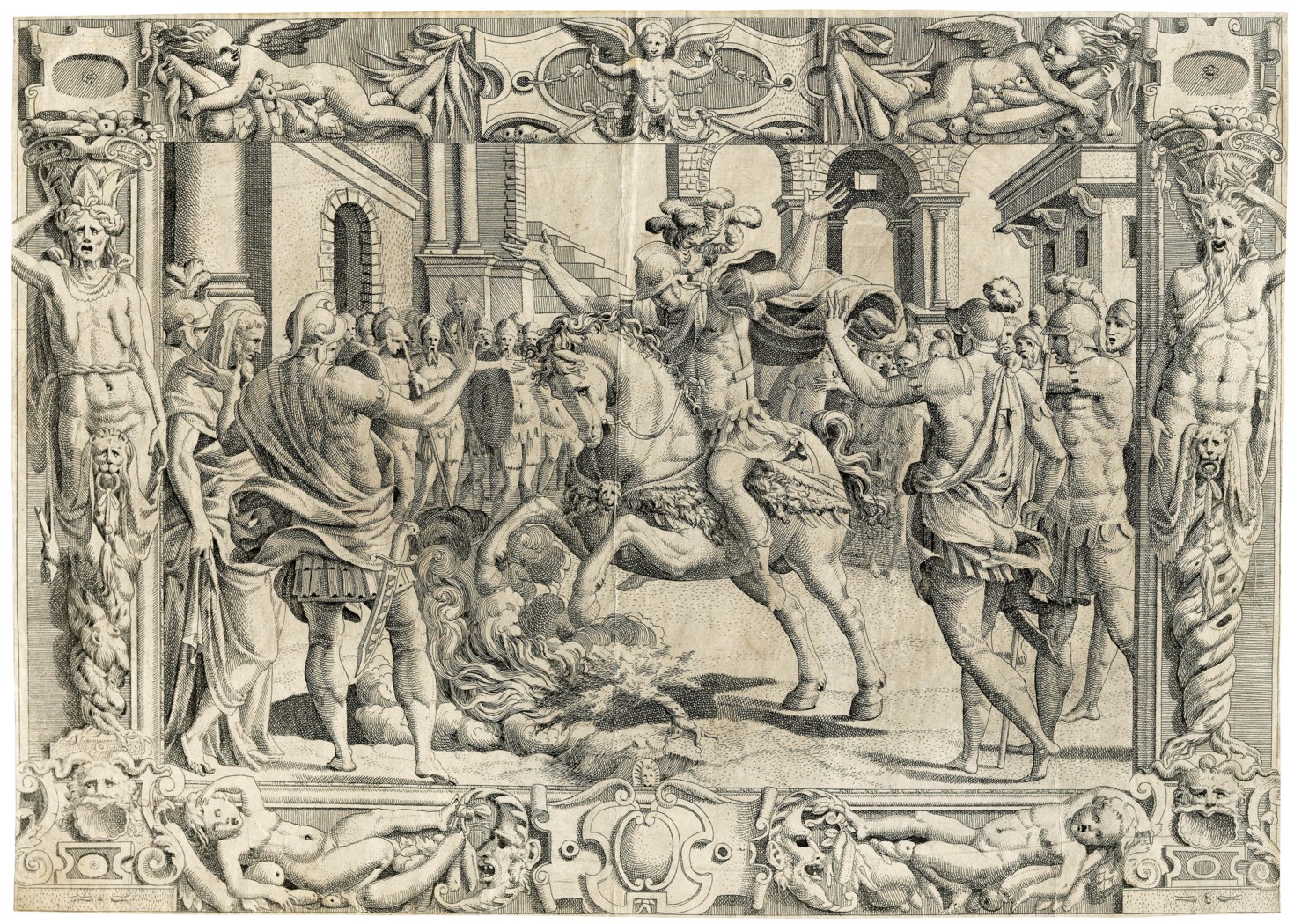 JEAN MIGNON (ACTIVE 1535-1555) AFTER LUCA PENNI (CIRCA 1500-1577 ...