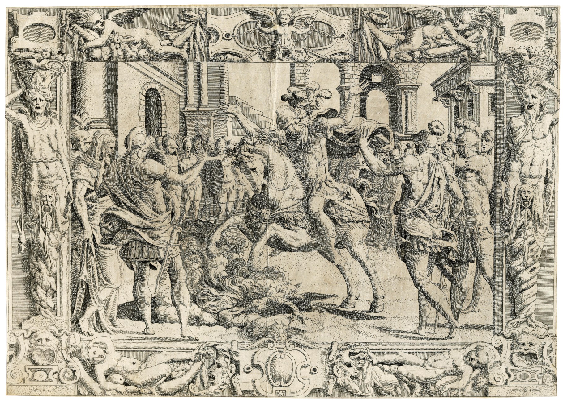 JEAN MIGNON (ACTIVE 1535-1555) AFTER LUCA PENNI (CIRCA 1500-1577 ...