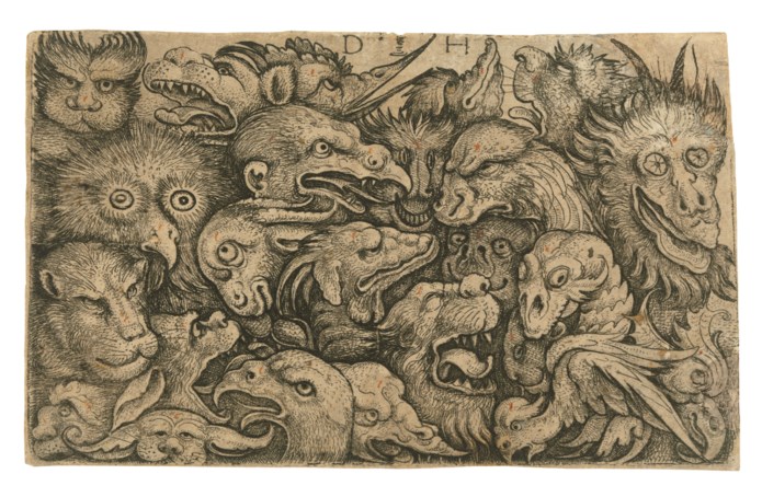 DANIEL HOPFER (1470-1536), Heads of grotesque Animals | Christie's