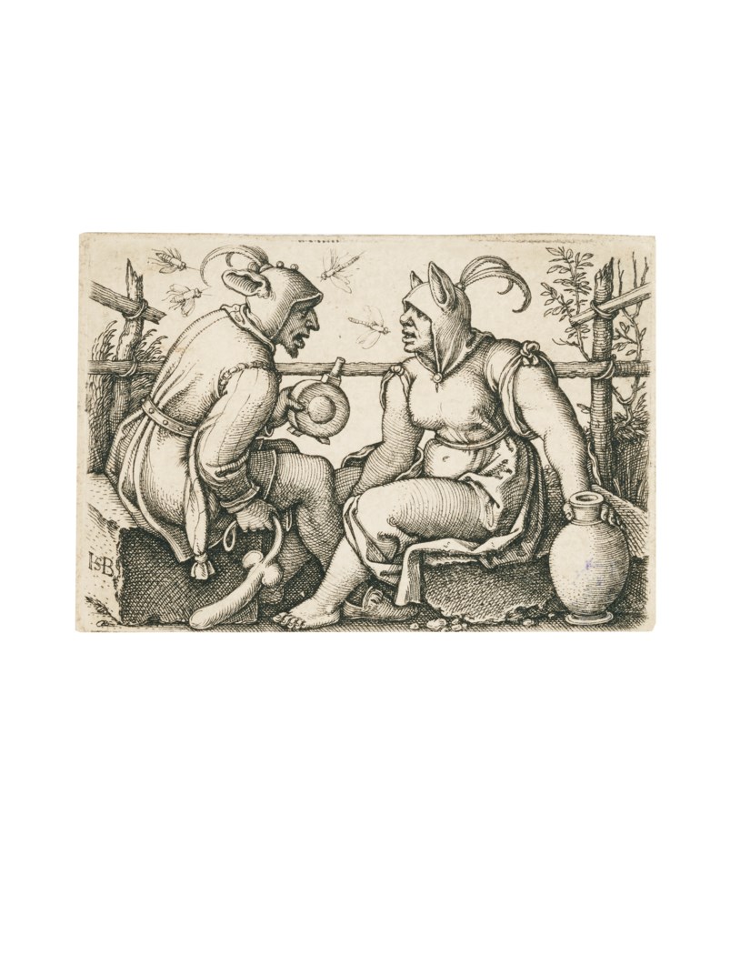 HANS SEBALD BEHAM (1500-1550), The Fool and the Foolish Woman | Christie's