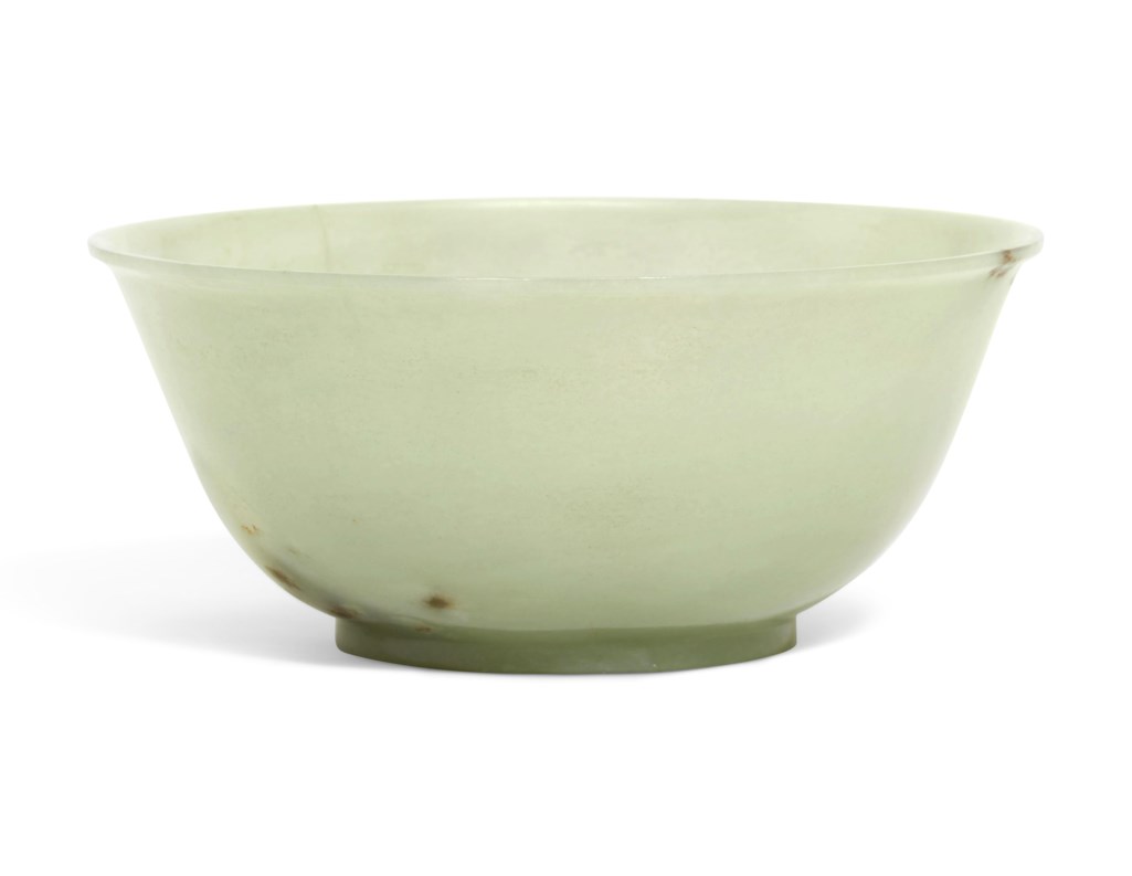 A WHITE JADE BOWL, 18TH CENTURY | Christie’s